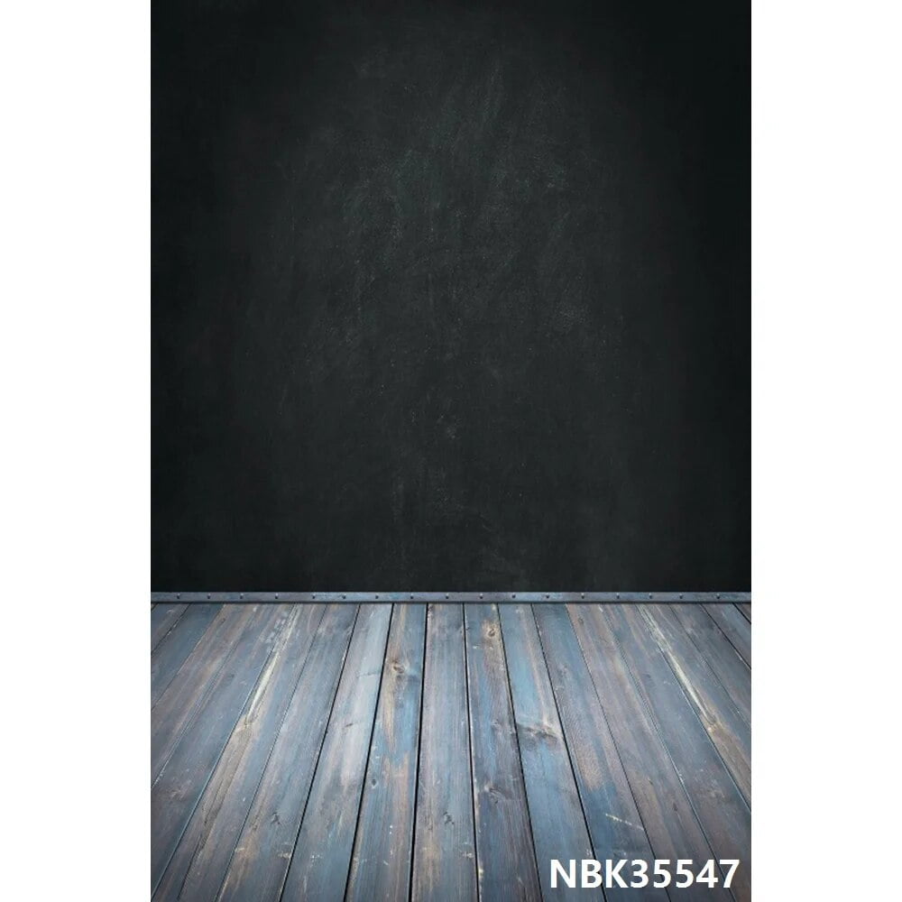 Solid Color Wall Wooden Floor Photo Backdrops Vinyl Photography ...