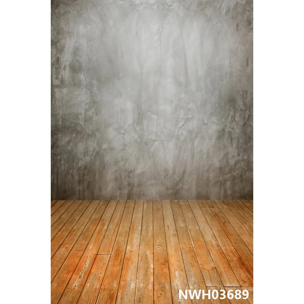 Solid Color Wall Wooden Floor Photo Backdrops Vinyl Photography ...