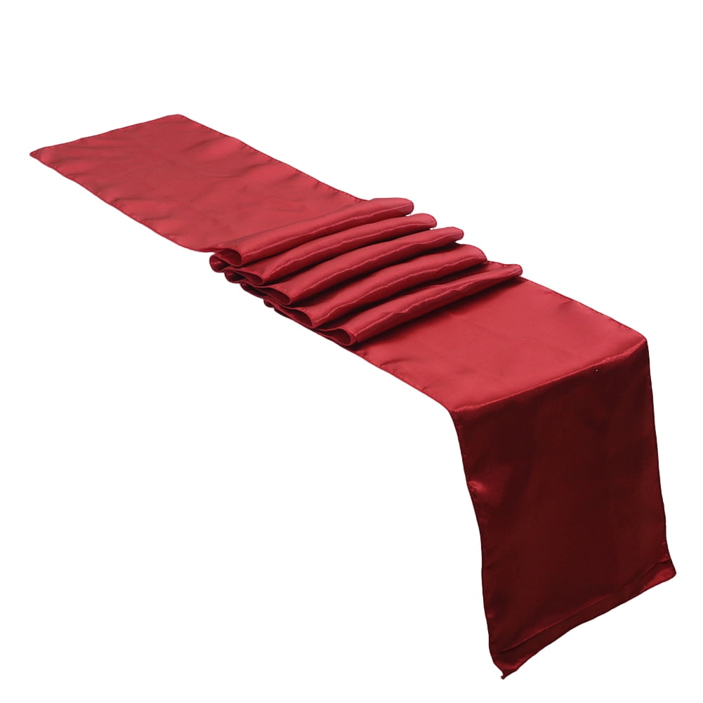 Solid Color Wedding Reception Venue Party Banquet Event Table Runner ...