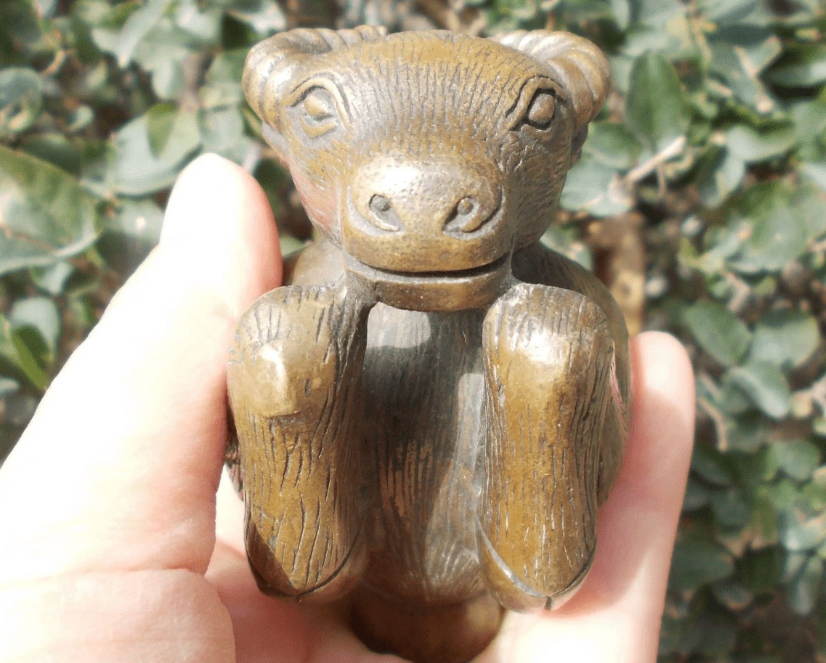 Solid Copper cattle head Cane Ornament Fence Tip Animal Ox Bull Handle ...