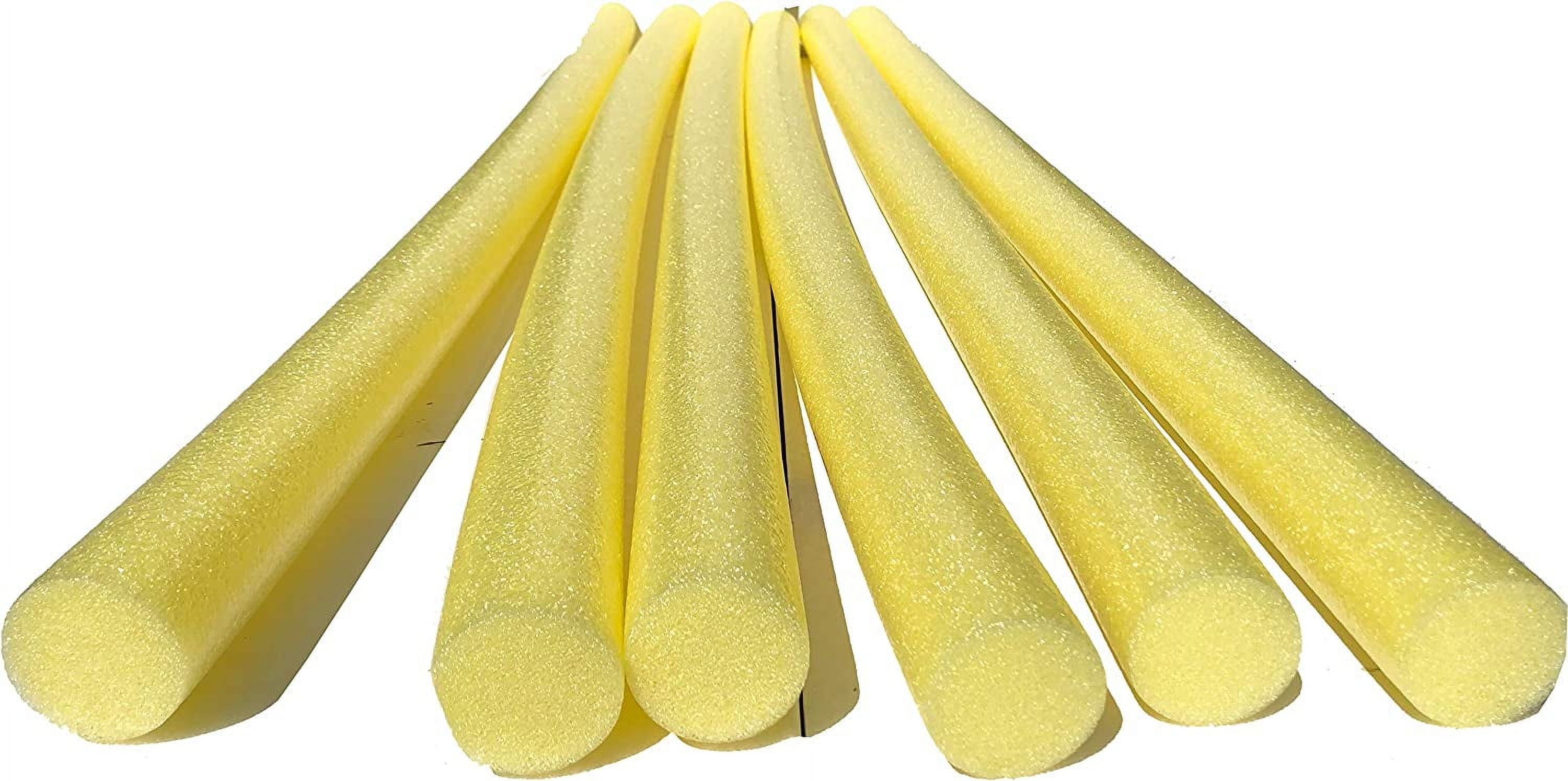 Solid Core Extra Long 60" Swim Noodles 6 Pack Deluxe Solid Core Foam ...