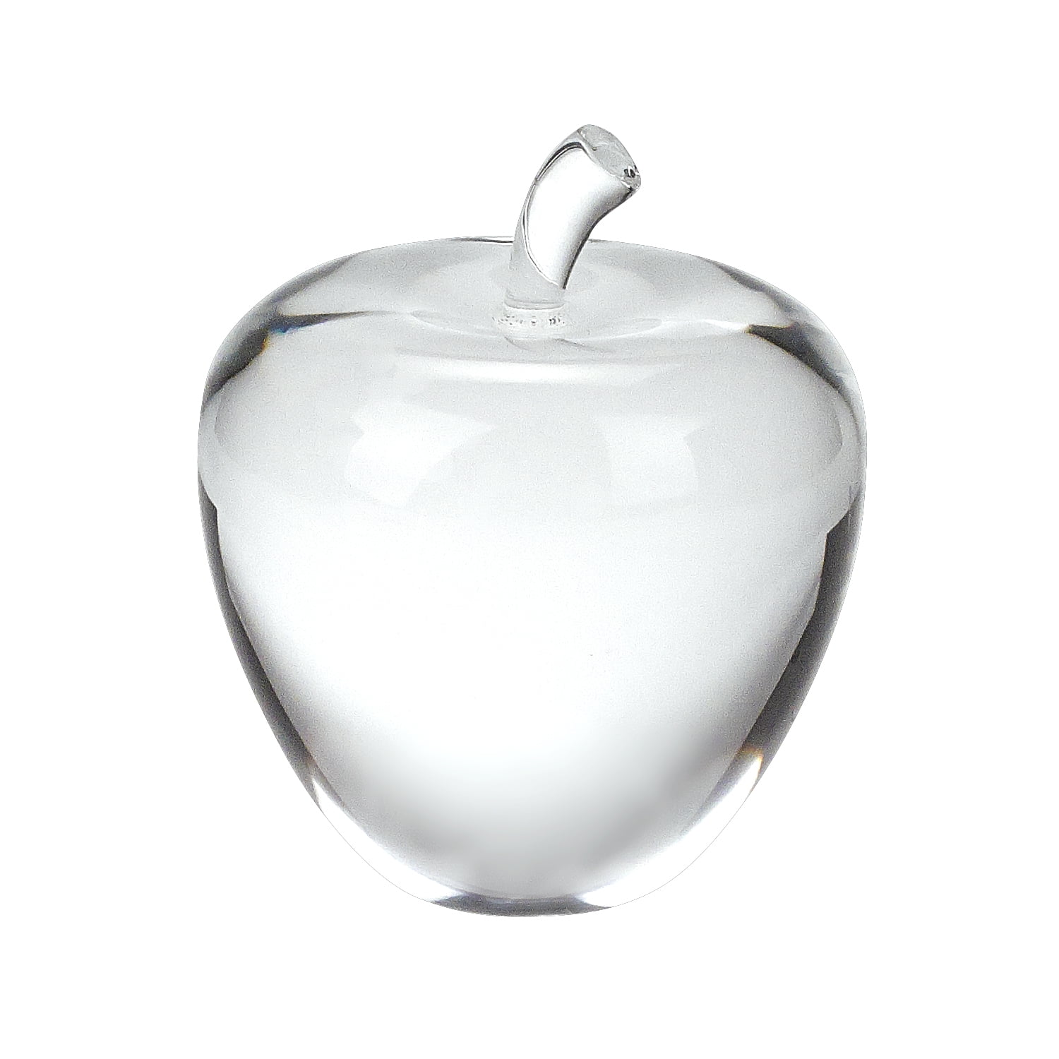 Solid Crystal Apple Paperweight - Walmart.com