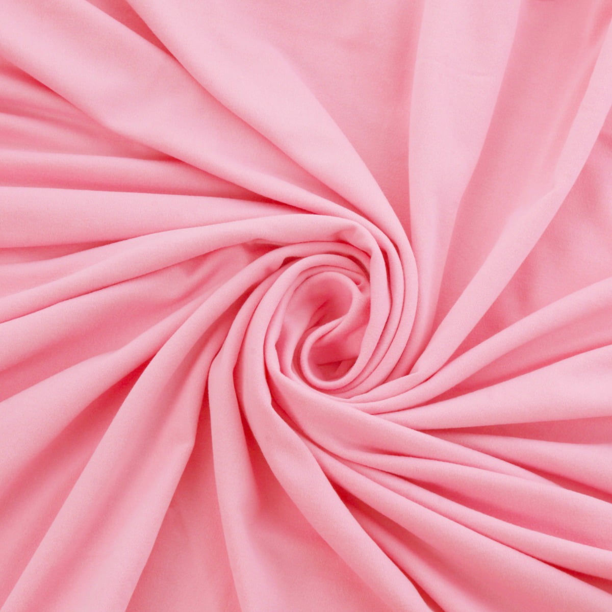 Solid DBP Fabric - Double Brushed Polyester 4 Way Stretch - Bubblegum ...