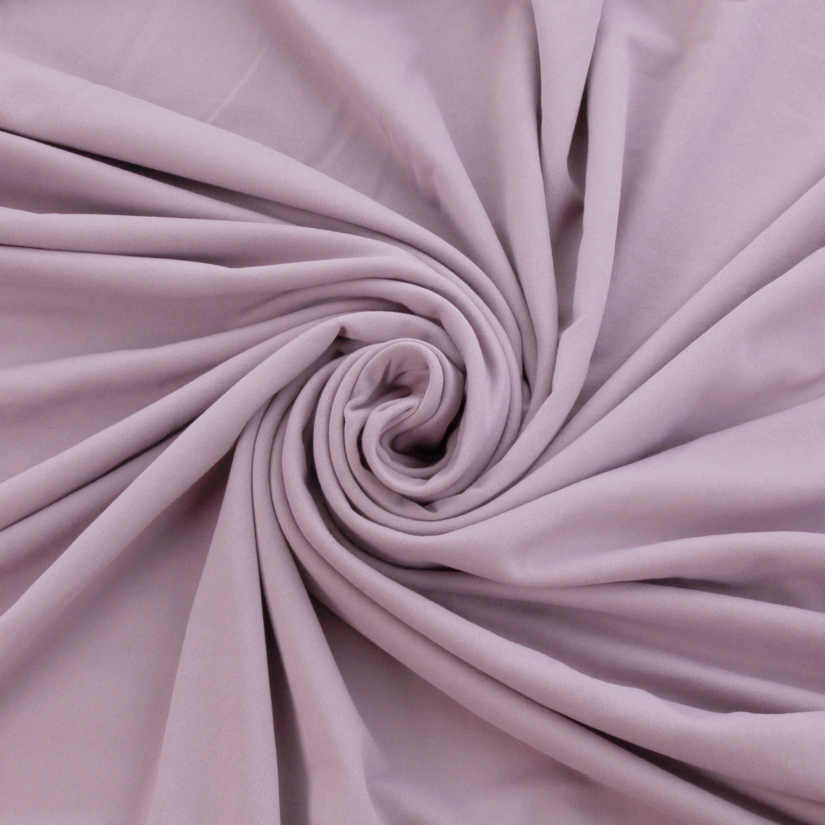 Solid DBP Fabric - Double Brushed Polyester 4 Way Stretch - Dusty Lilac ...