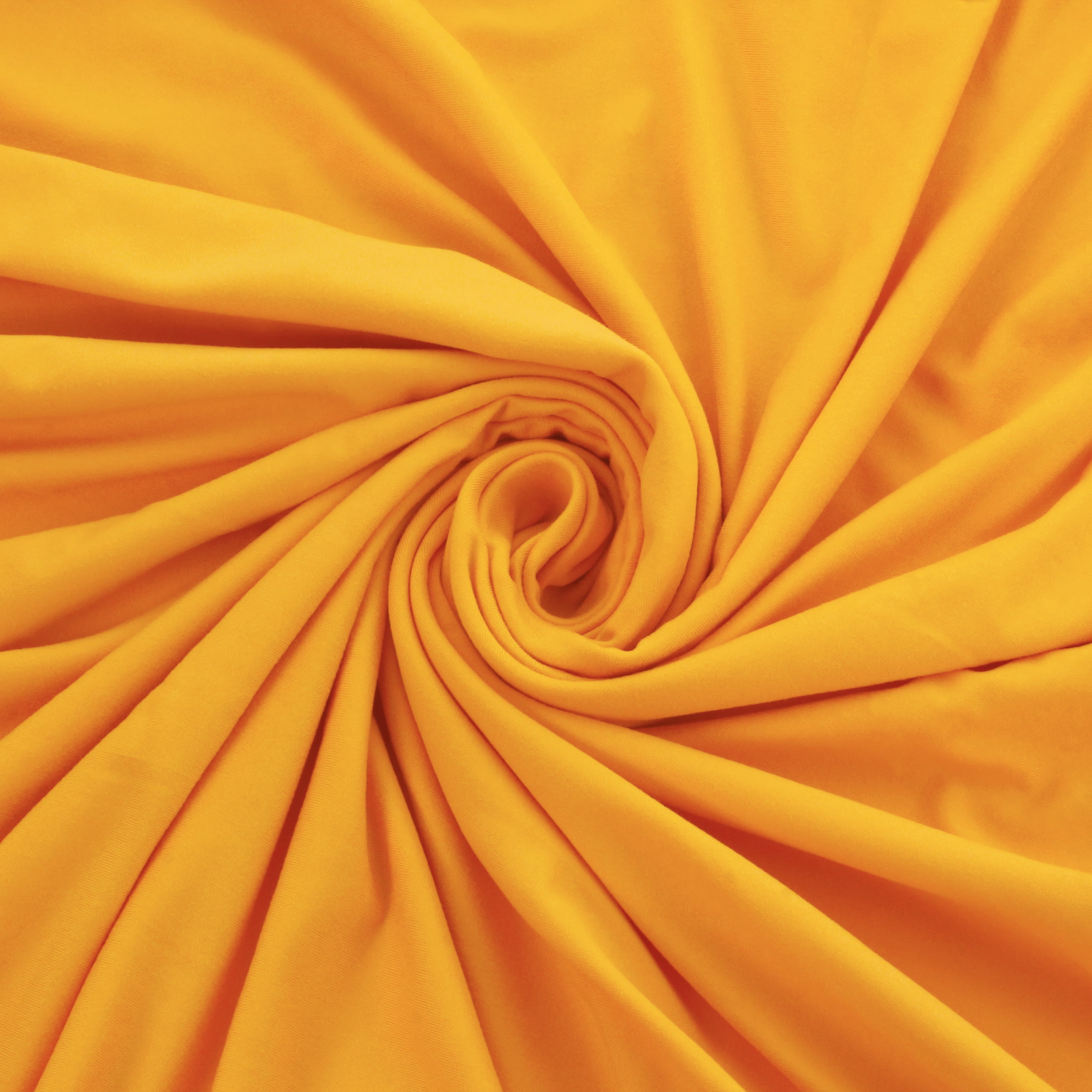 Solid DBP Fabric - Double Brushed Polyester - Yellow Gold - 2 Yard ...