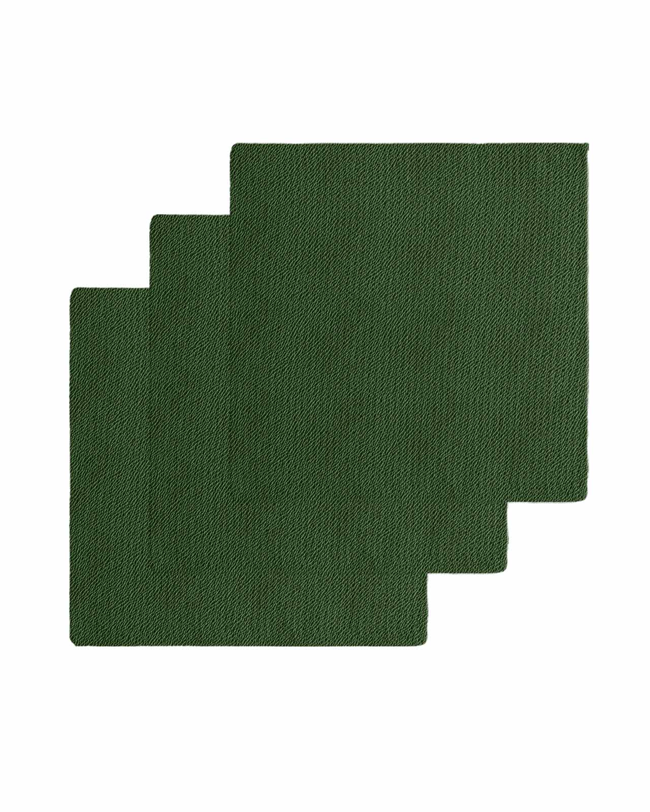 Solid Dark Green Kitchen Dish Towels for Drying Dishes Set of 3, Retro ...