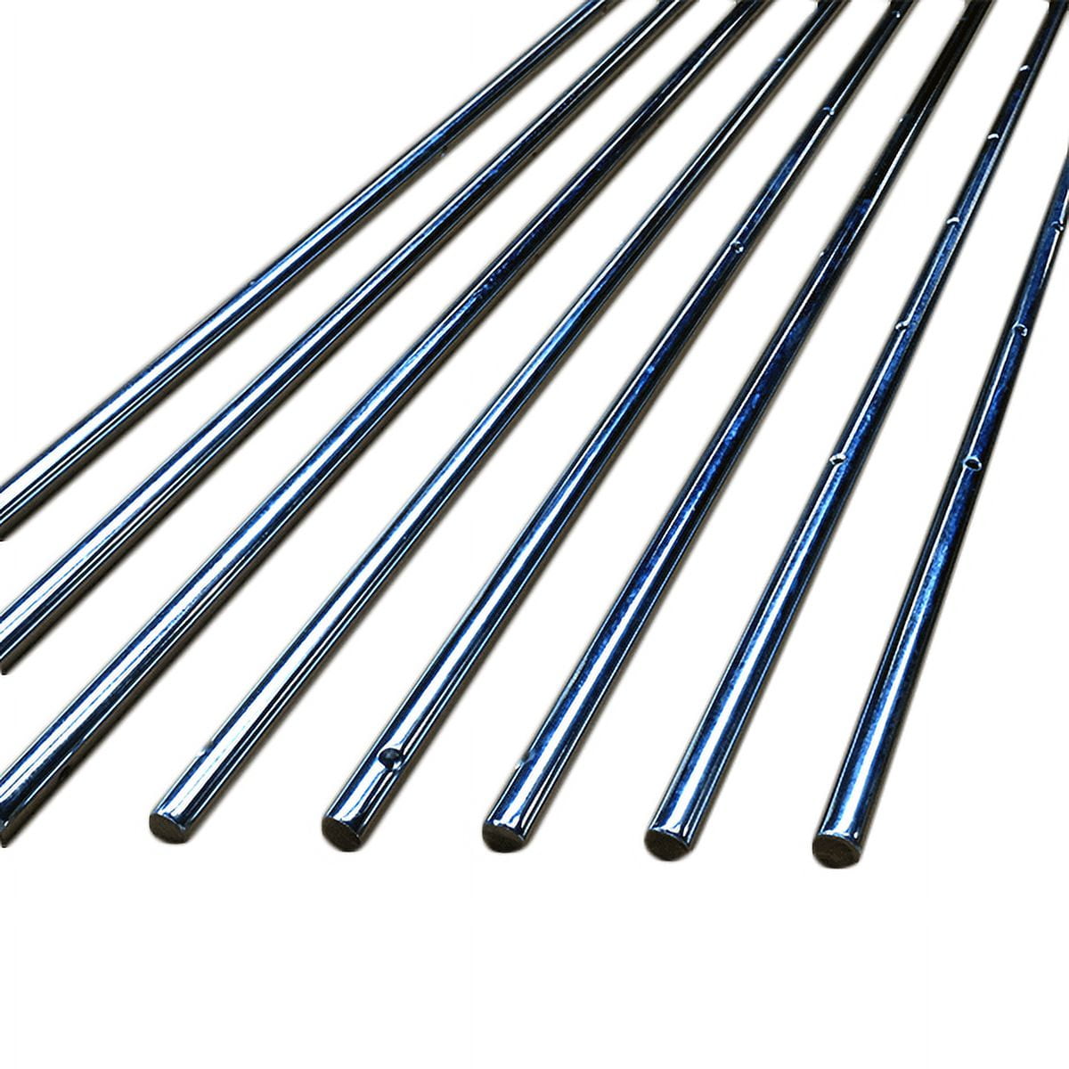 Walmart Solid Foosball Rod Set, 8 Durable Steel Rods for Standard ...