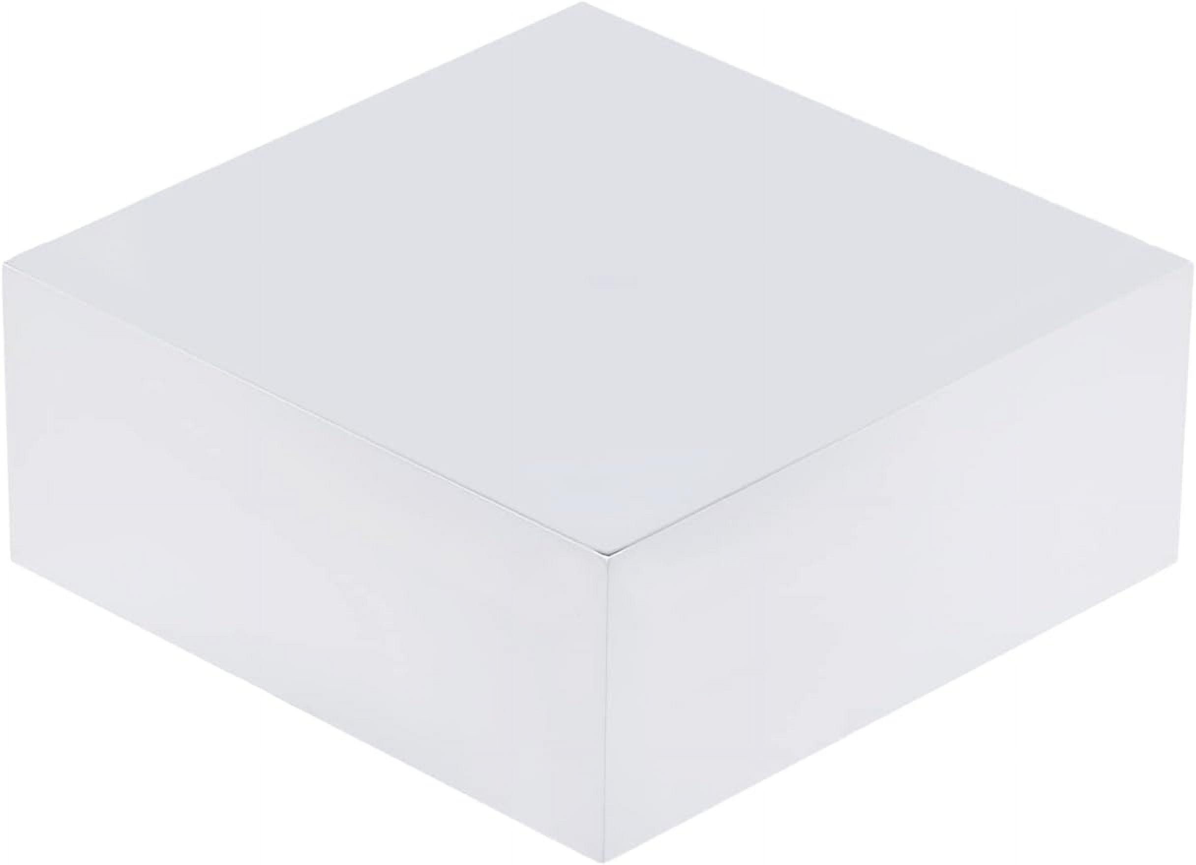 Solid Frosted Acrylic Square Display Base 2.3" x 2.3" x 1" Polished ...