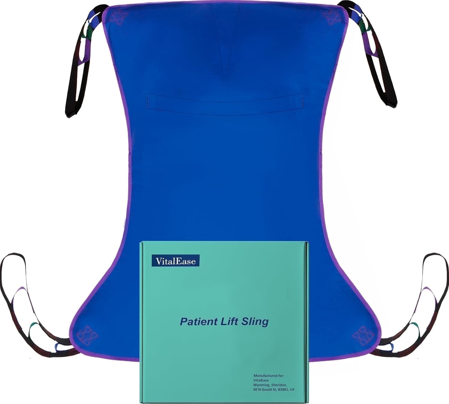 Solid Full-Body Sling for Elderly and Disabled, Polyester Lift Pad for ...
