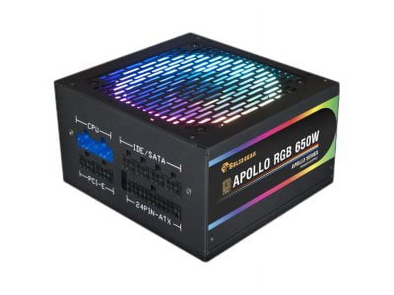 Solid Gear PS2 80 Plus Series SDGR-650BR - power supply - 650 Watt ...