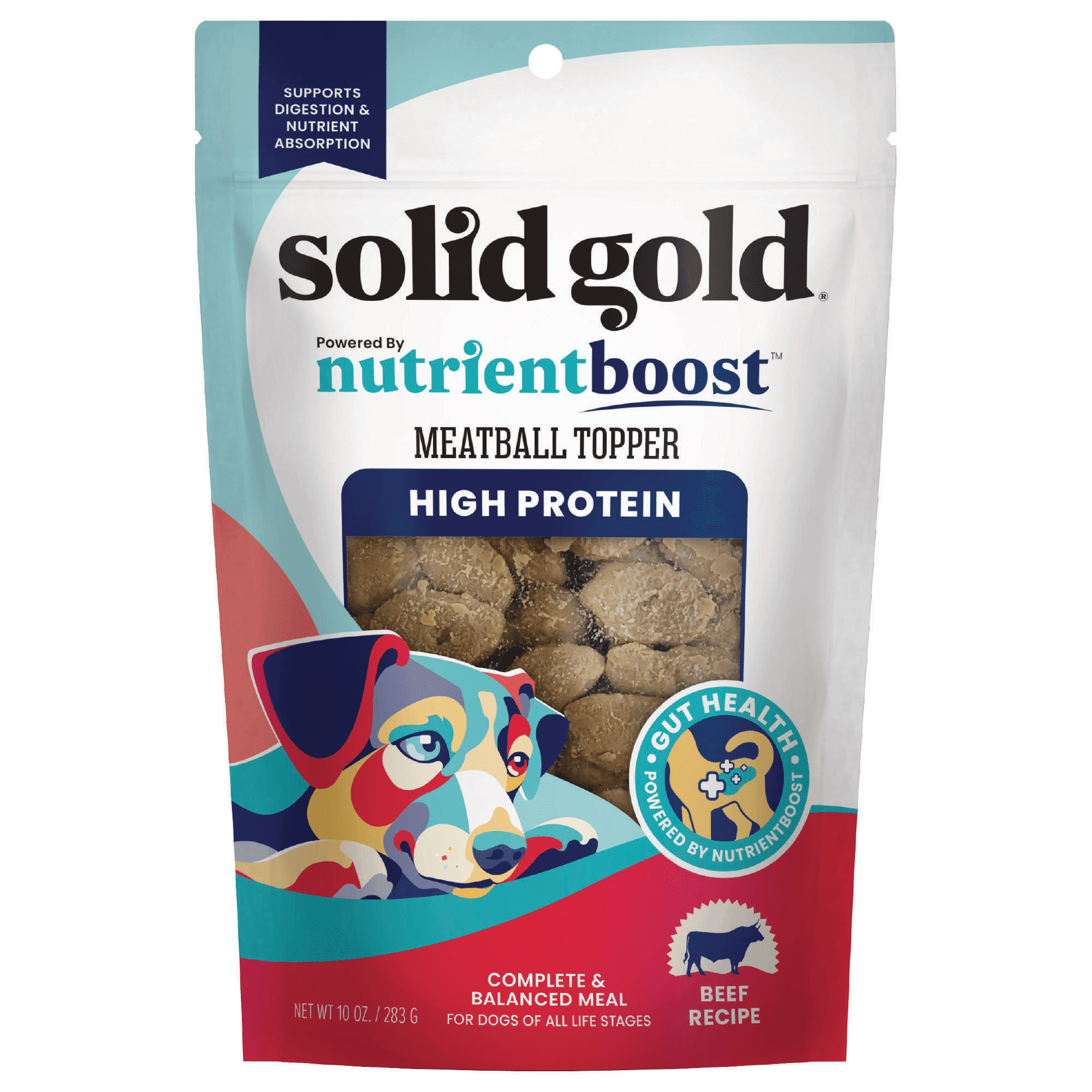 Solid Gold Beef Meatball Toppers in Gravy for Dogs, 10.5 oz - Walmart.com