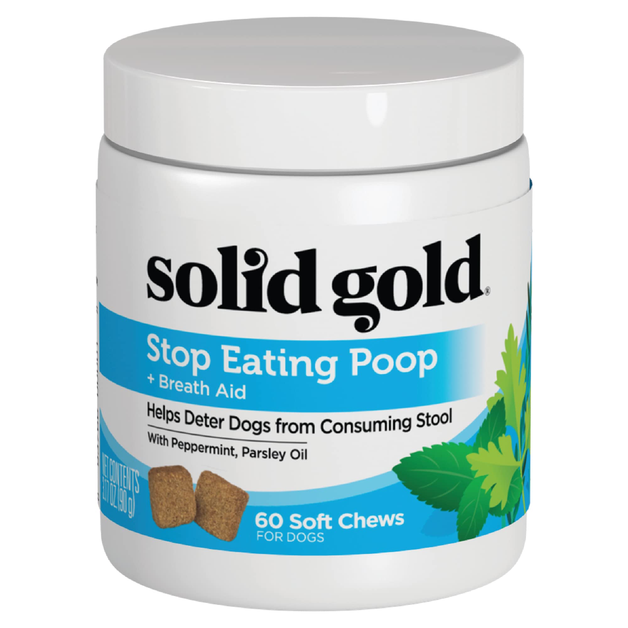 Solid Gold Stop Eating Poop for Dogs with Coprophagia; Natural ...