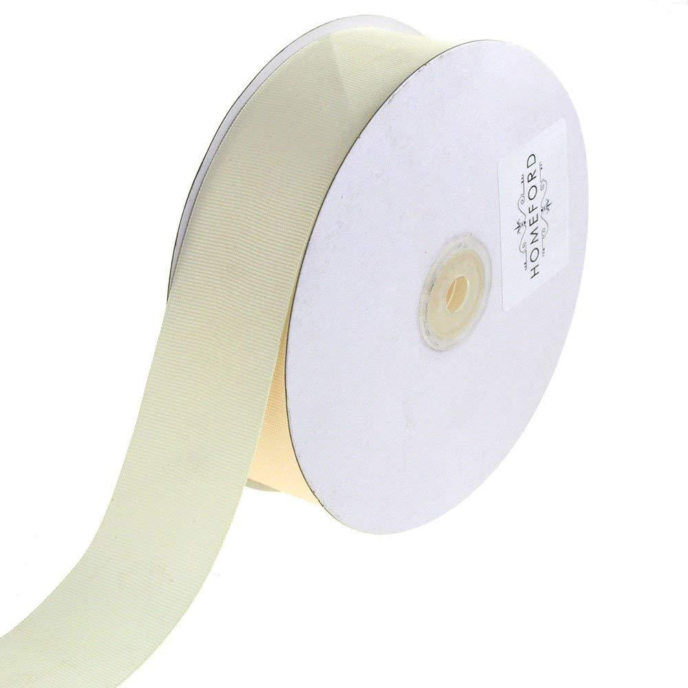 Solid Grosgrain Ribbon, 7/8-Inch, 50 Yards, Ivory - Walmart.com