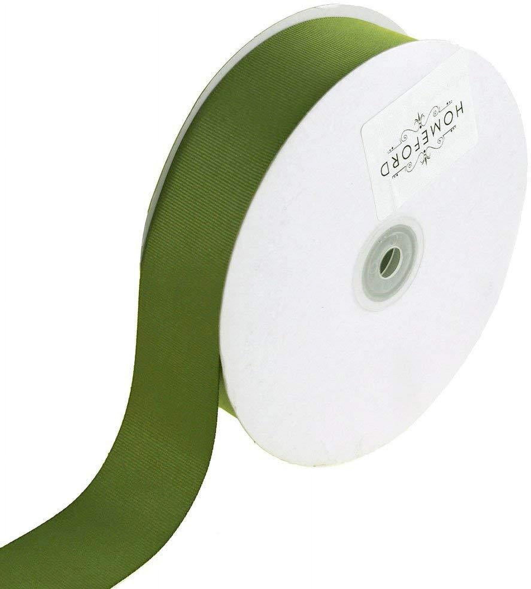 Solid Grosgrain Ribbon, 7/8-Inch, 50 Yards, Moss Green - Walmart.com