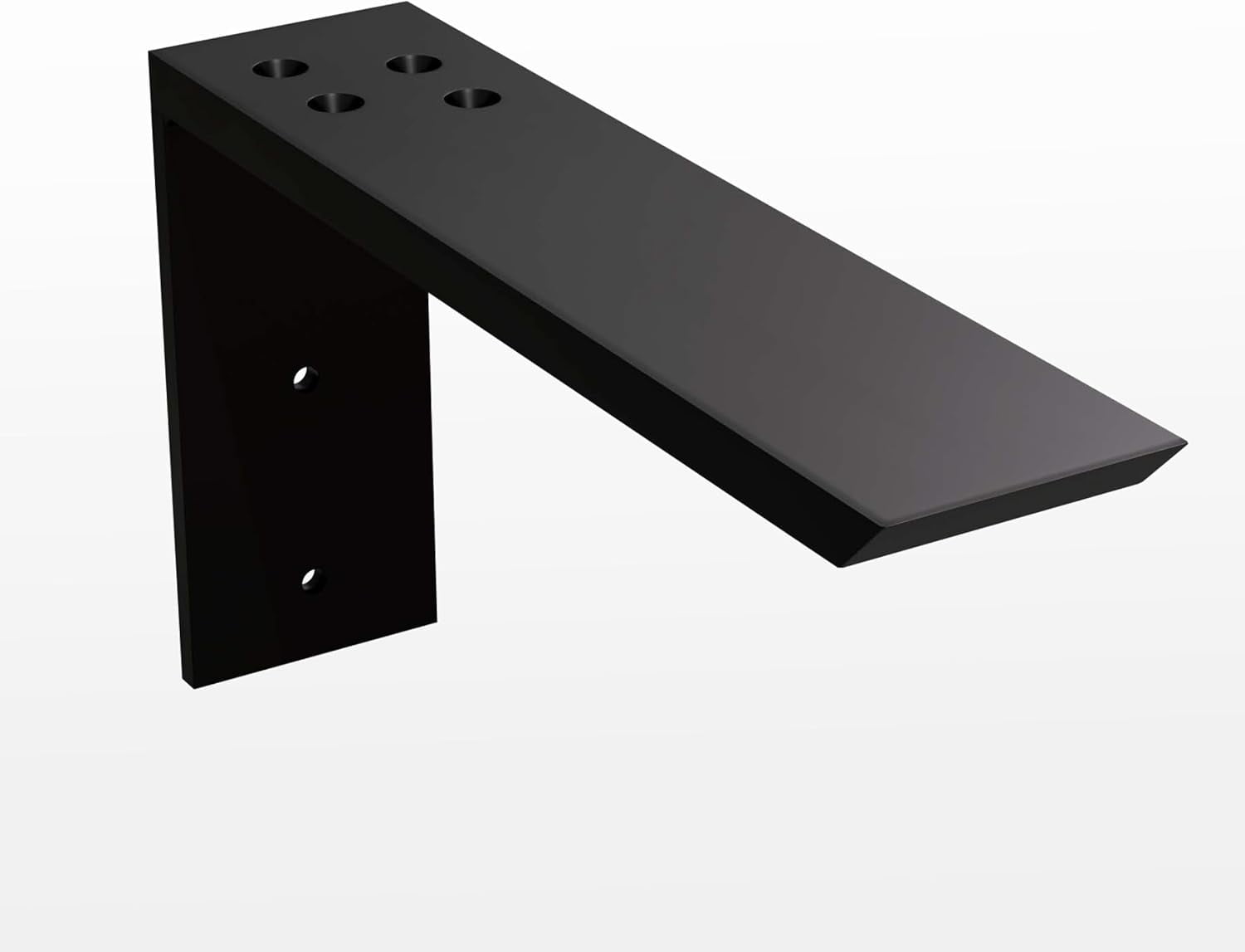 Solid Heavy Duty Steel L Bracket Countertop Support (12 Inch) 1 Count ...