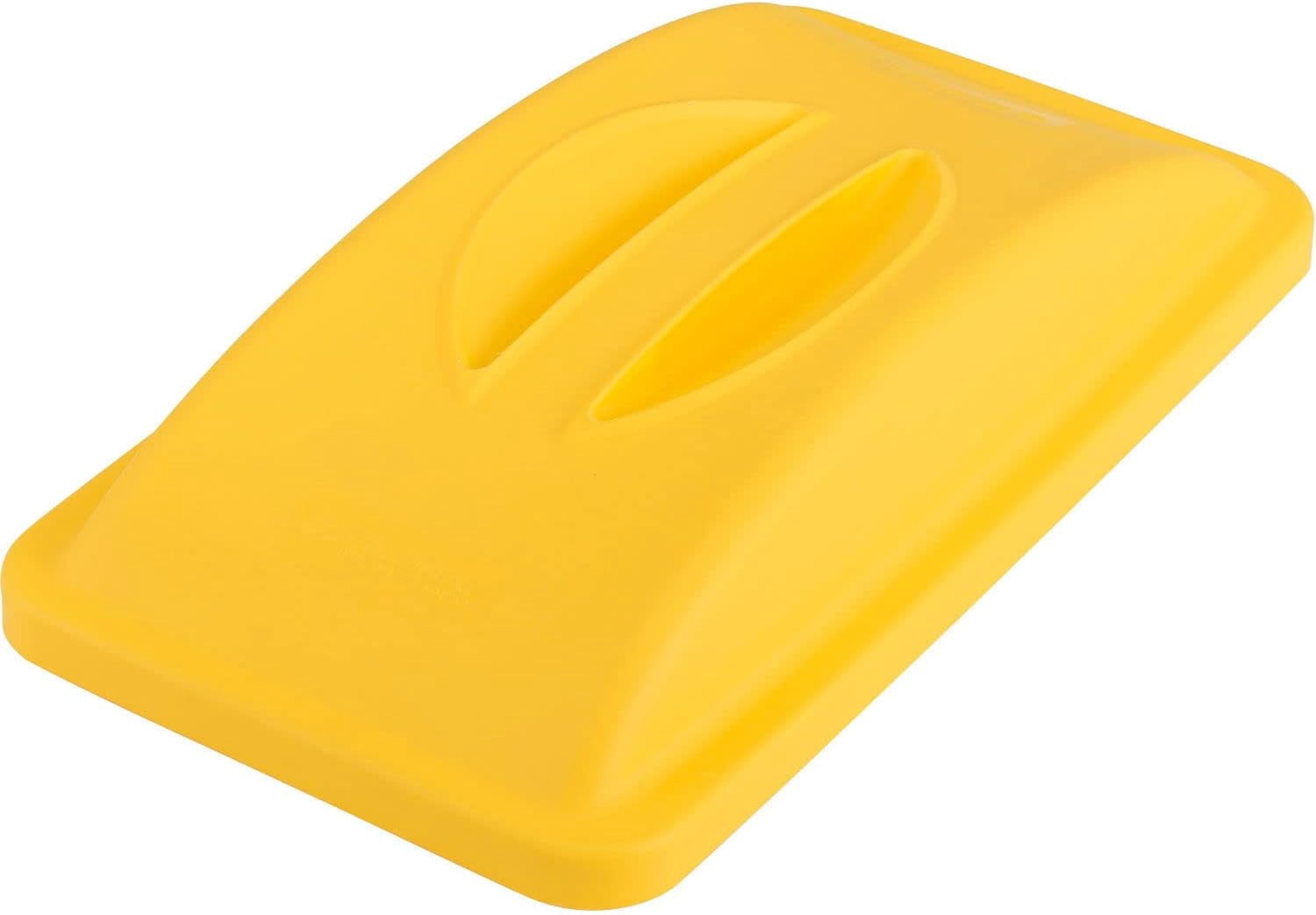 Solid Lid w/Handle for 23 Gallon Slim Trash Can, Yellow - Walmart.com