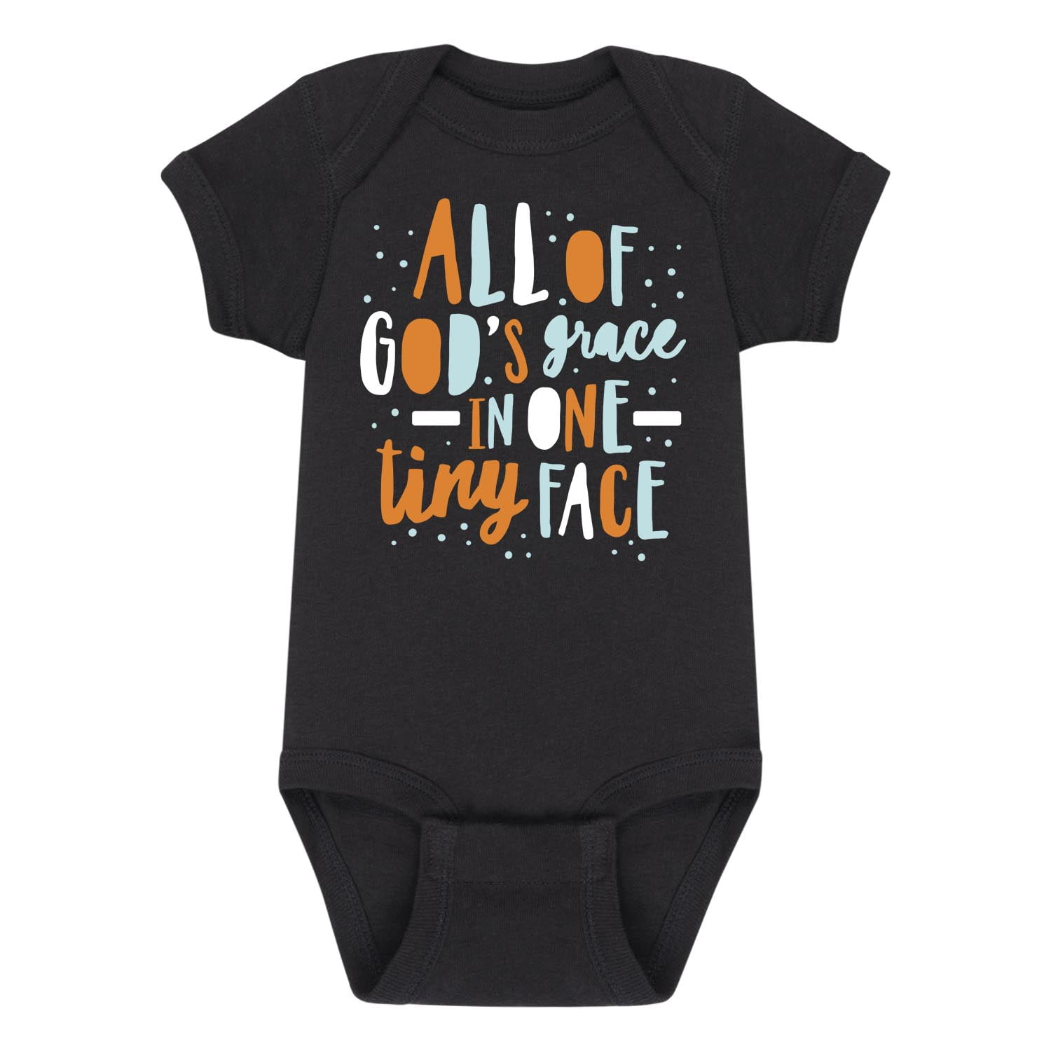 Solid Light - All Of Gods Grace - Infant Baby One Piece - Walmart.com