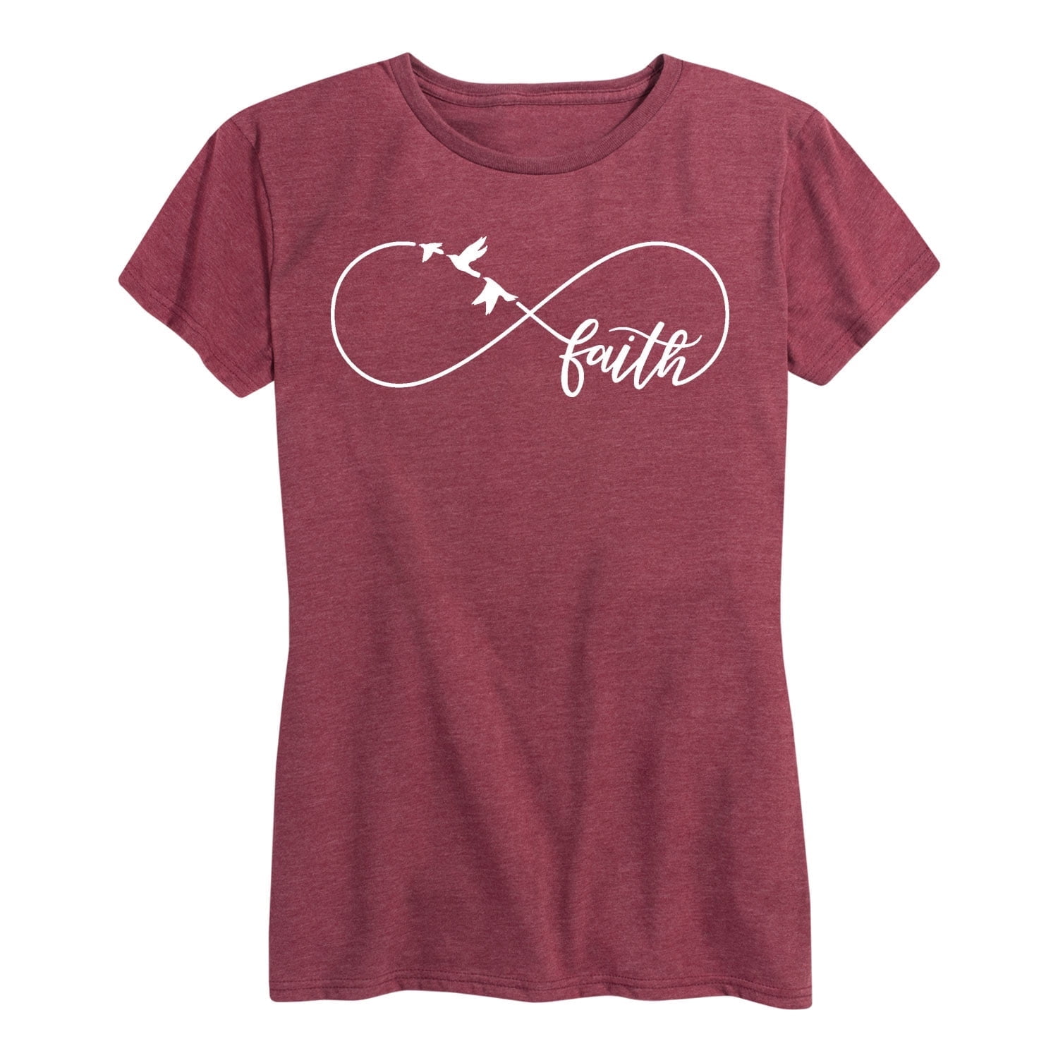 Solid Light - Infinity Symbol Faith Birds - Easter - Women's Short ...