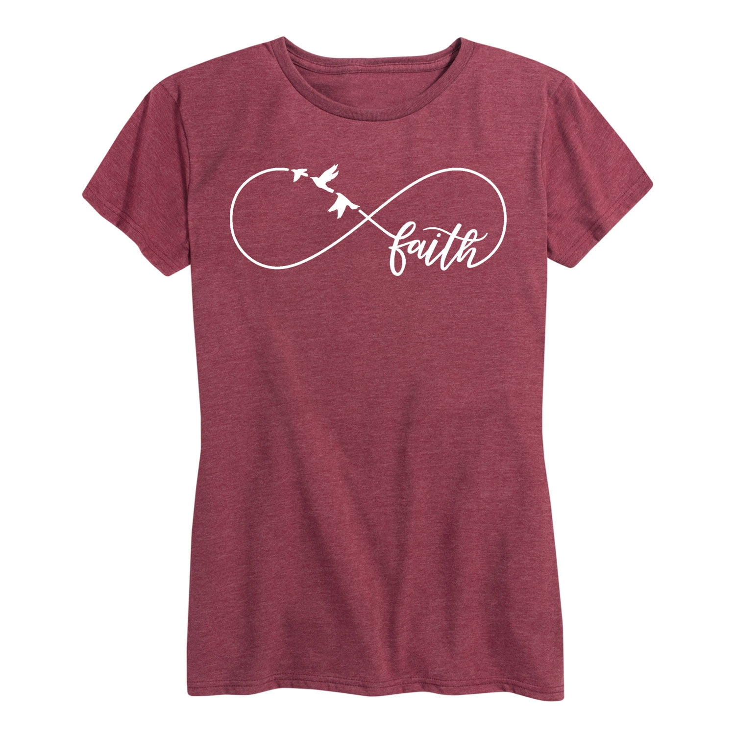 Solid Light - Infinity Symbol Faith Birds - Easter - Women's Short ...