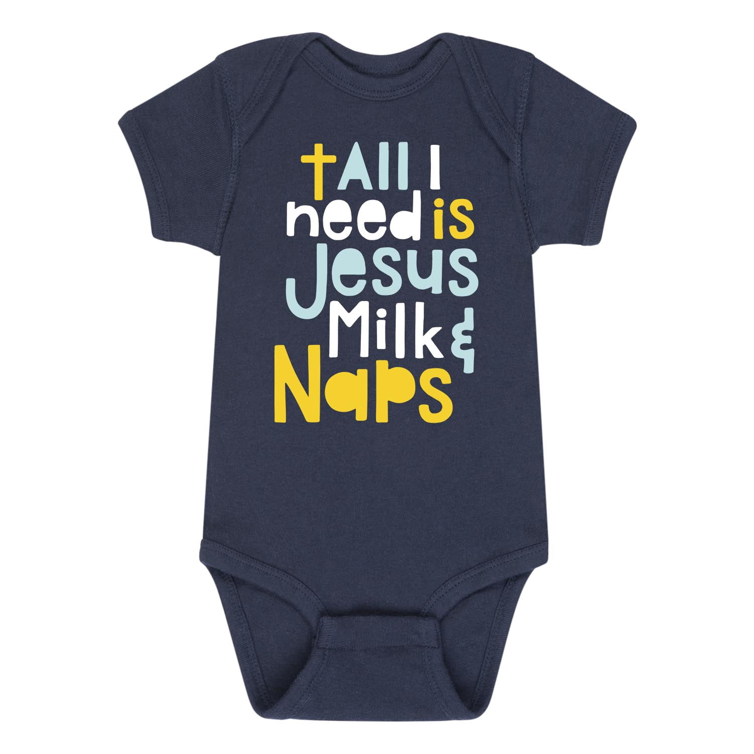 Solid Light - Jesus Milk Naps - Infant One Piece - Walmart.com