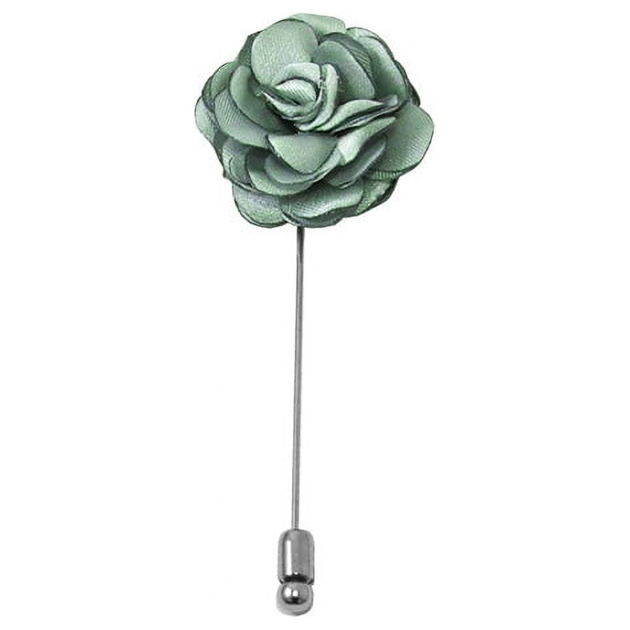 Solid Light Sage Green Floral Lapel Pin - Walmart.com