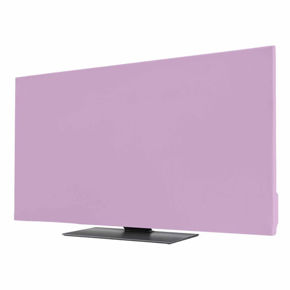 Solid Light TV Dust Cover 32 Inch, Purple Computer Monitor Cover ...