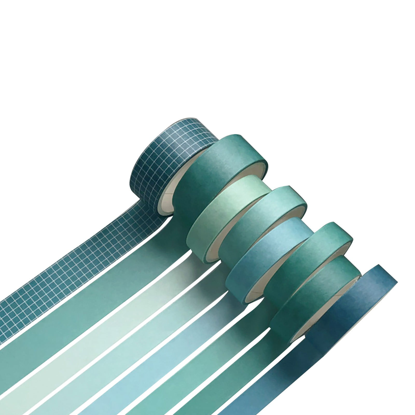 Solid Magnetic Tape Strips With Adhesive Backing, ABS Green Adhesive ...