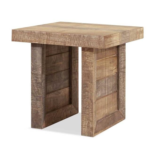 Solid Mango Wood End Table - Walmart.com