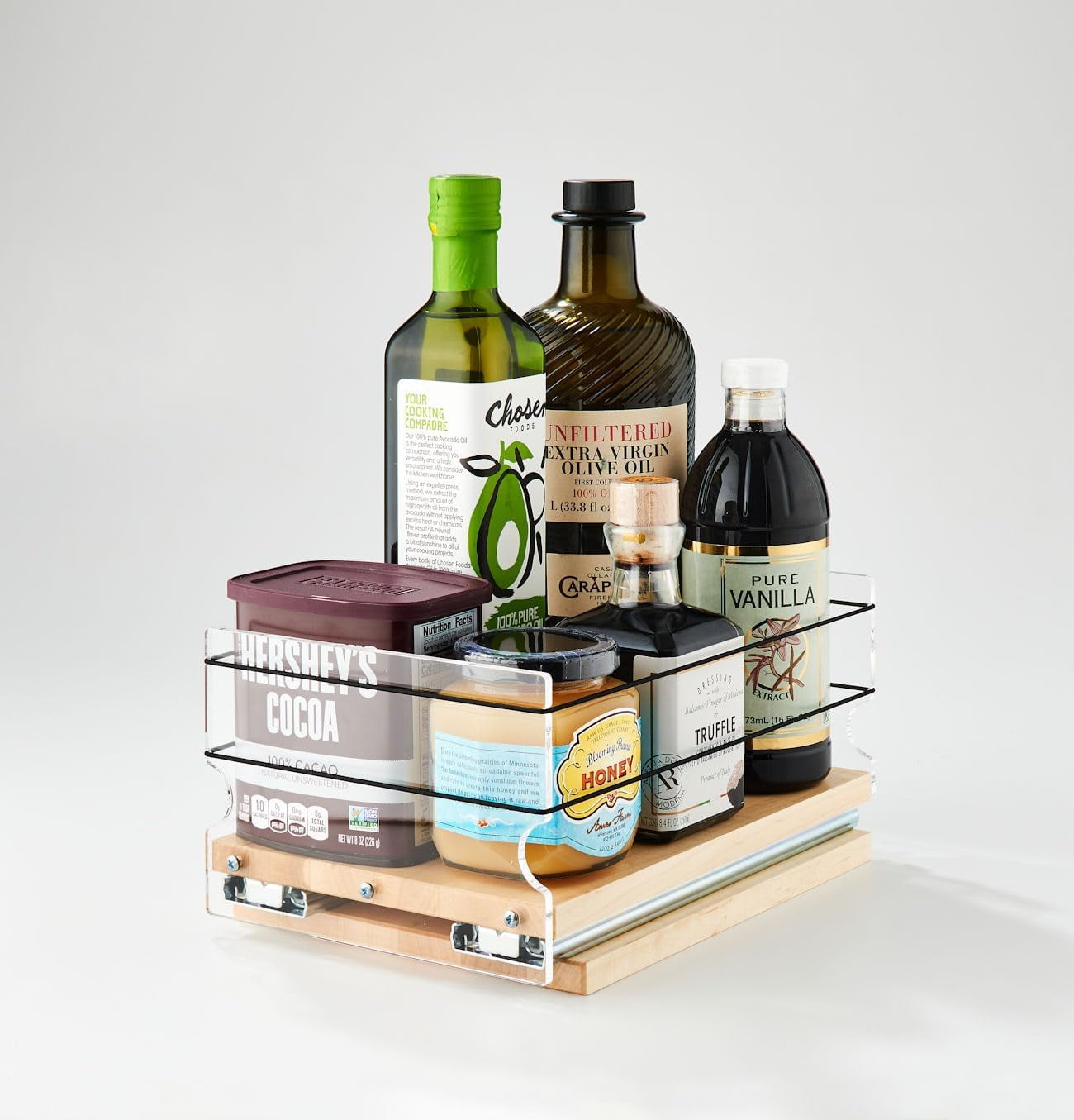 Solid Maple Drawer - Sliding Rack - Panry Organizers Sorage - Kichen ...