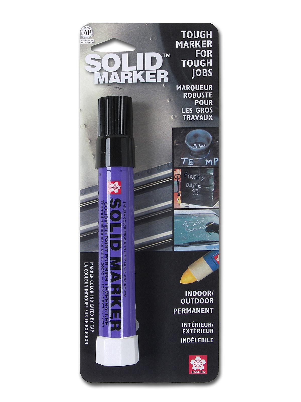 Solid Markers Original, black (pack of 6) - Walmart.com