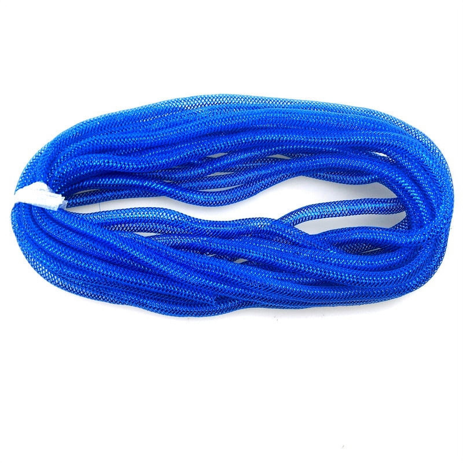 Solid Mesh Tubing Deco Flex Ribbon, 8mm, 10-yard, Royal Blue - Walmart.com