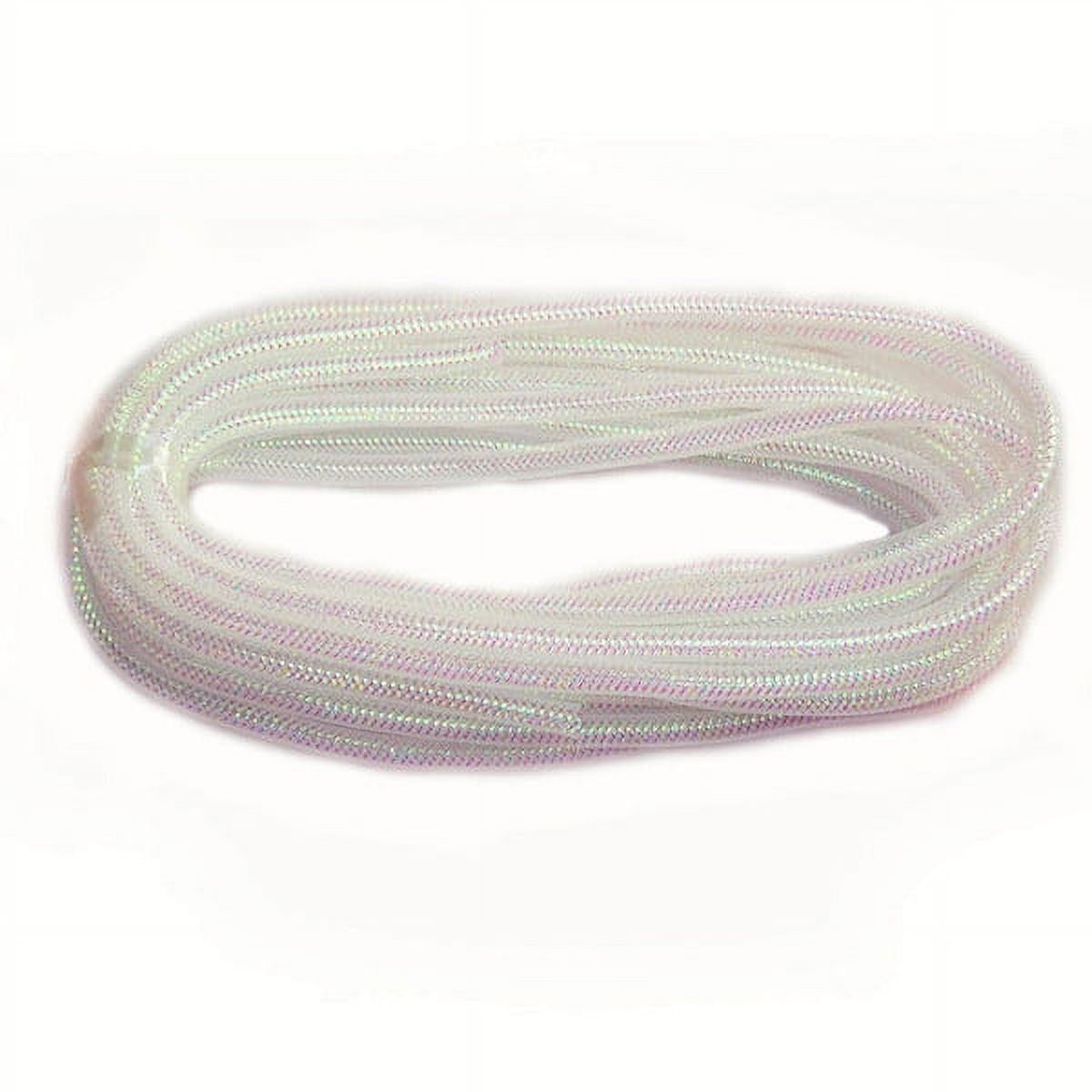 Walmart Crafting Decorative Solid Mesh Tubing Deco Flex Ribbon, 8mm, 10 ...