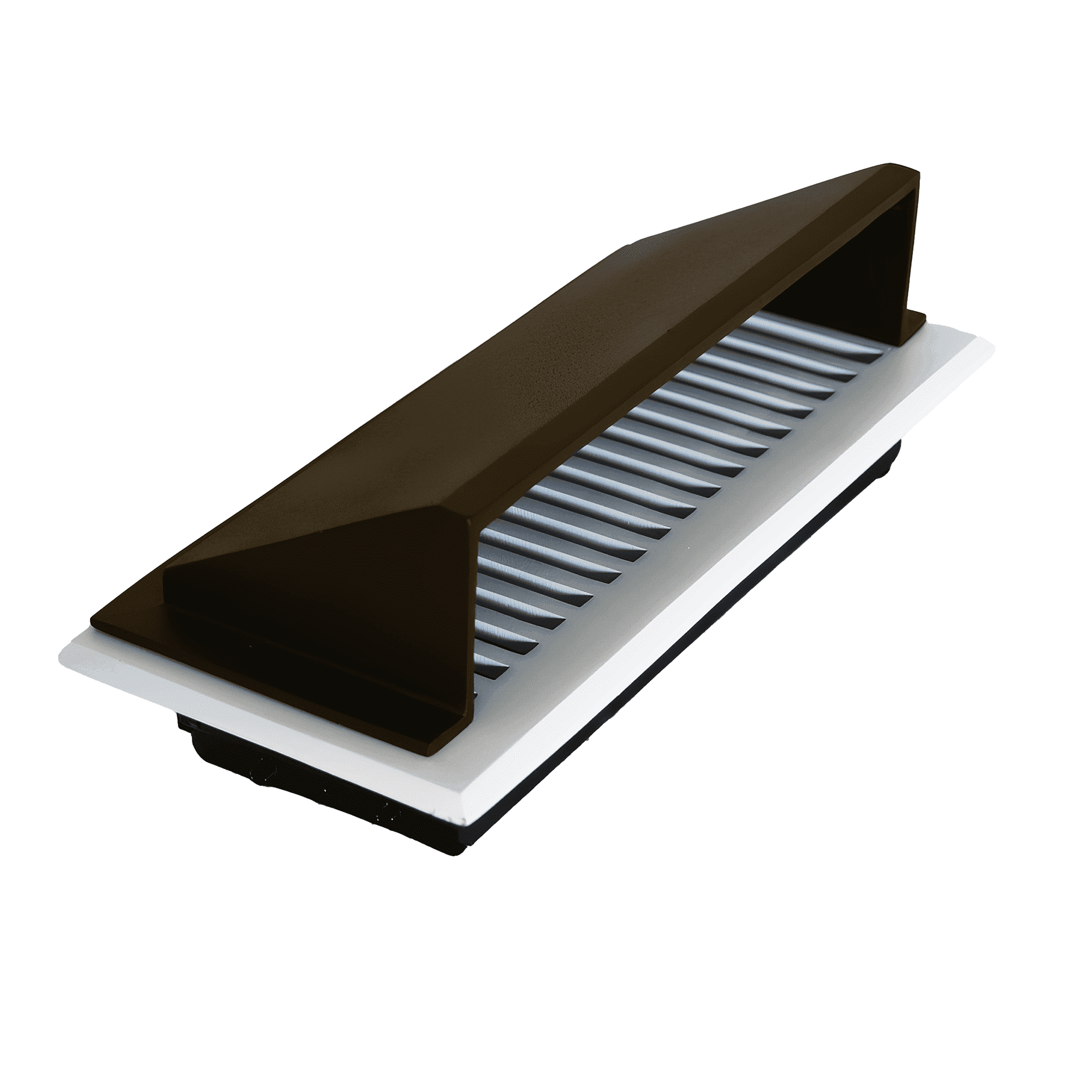 Solid Metal Deflector 2"x14" Unbreakable Cast Aluminum | Air & Heat ...