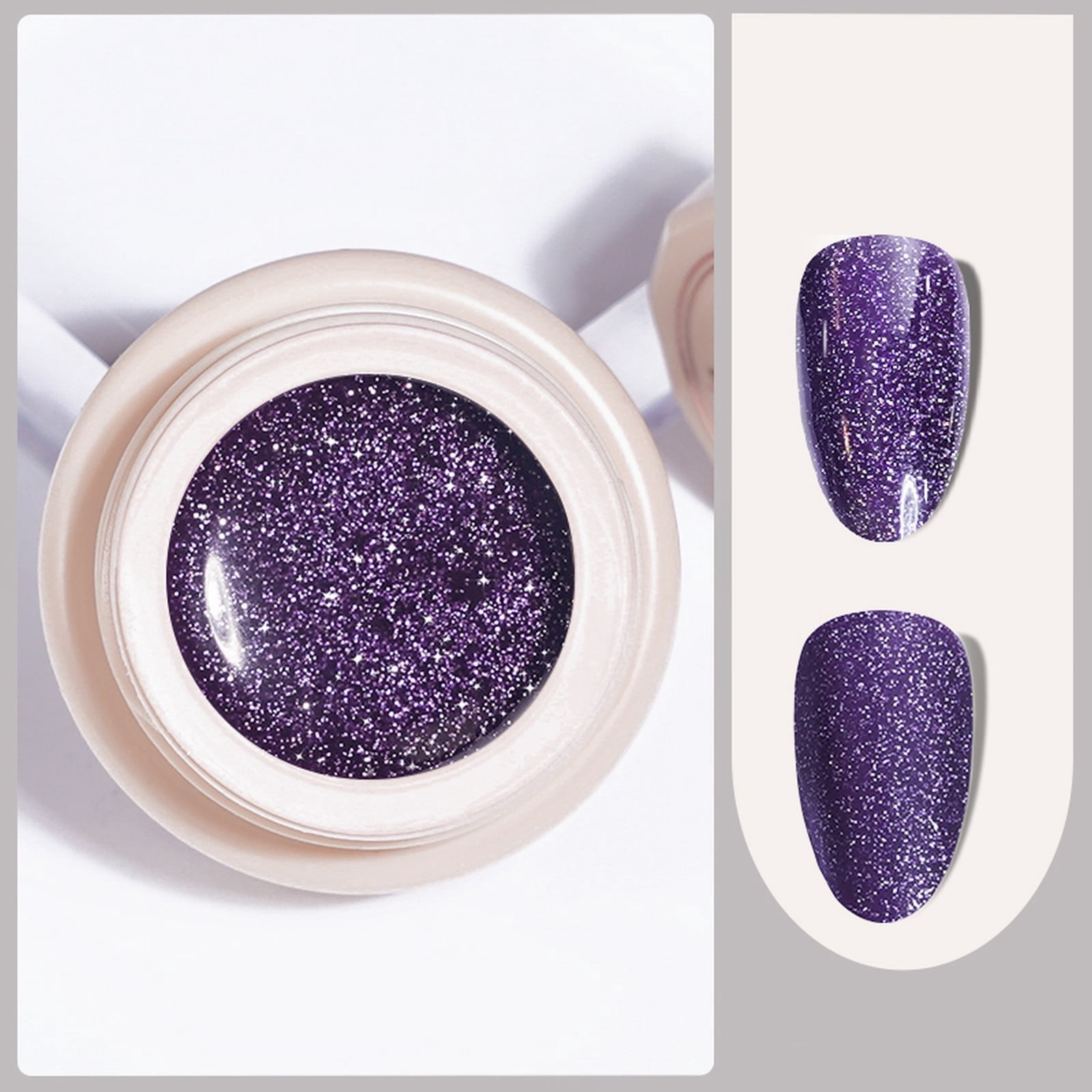 Solid Nail Polish Coloring Nail Polish Smooth Painted Glue Nail Shop ...