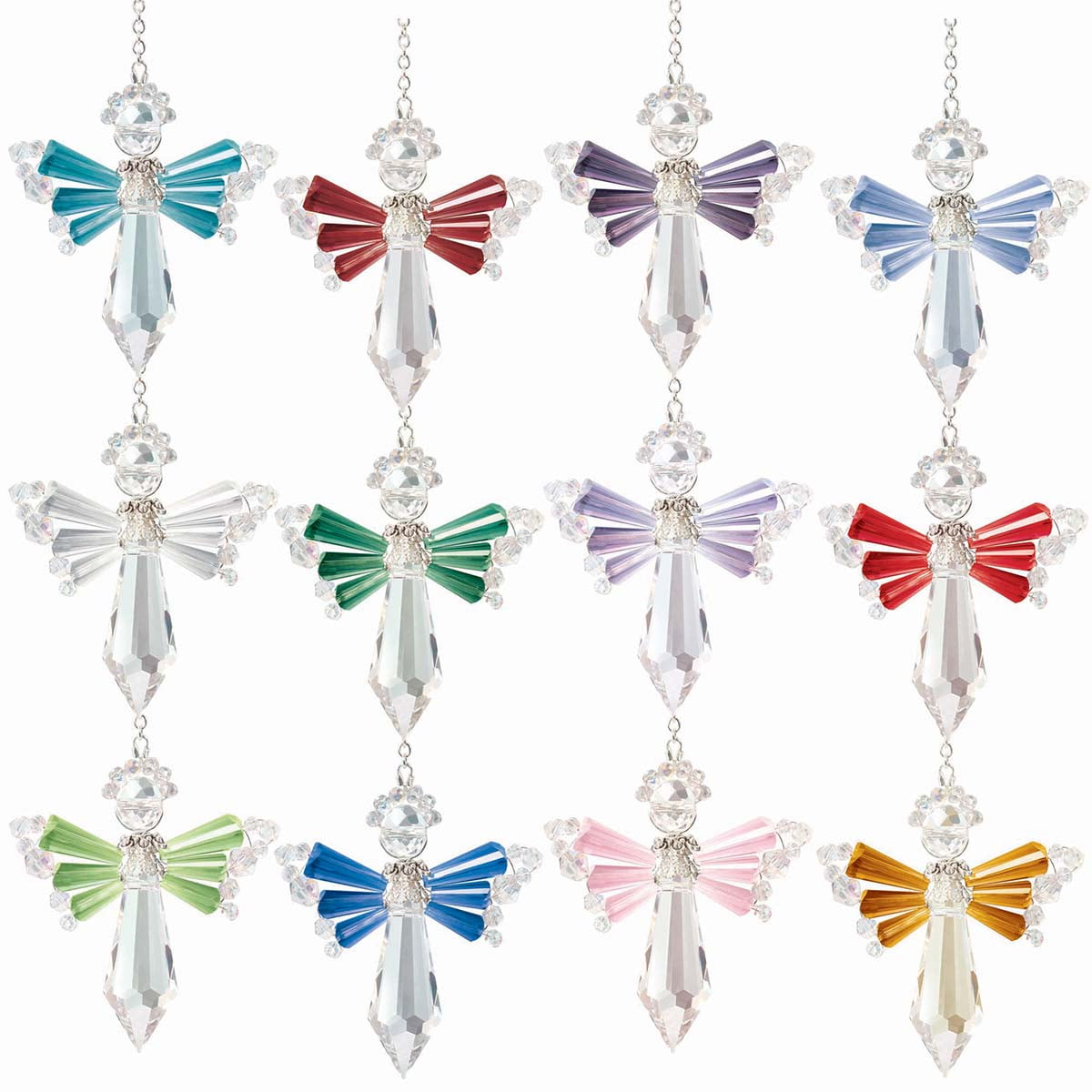 Solid Oak Birthstone Angels Collection Ornament Kit - Walmart.com
