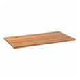 Solid Oak Dining Table Top - Light Brown Rectangular - 70.9x39.4 Inch ...