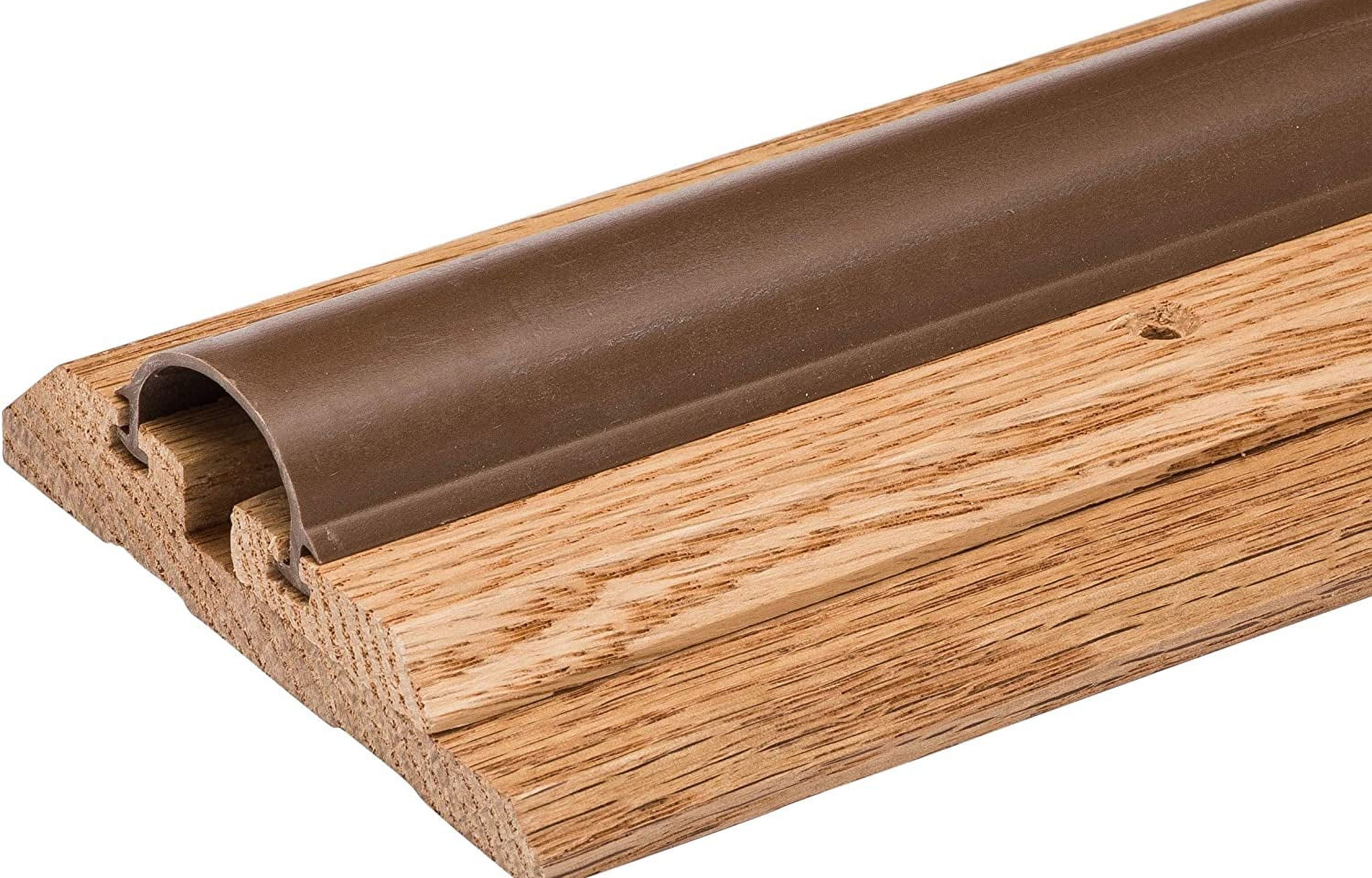 Solid Oak Pre-Finished Adjustable Threshold for s 1" to 1 1/2" Between ...