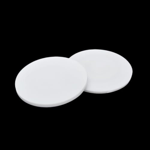 Solid PTFE Circular Gaskets, 10PCS Teflon Round Plates, Corrosion ...