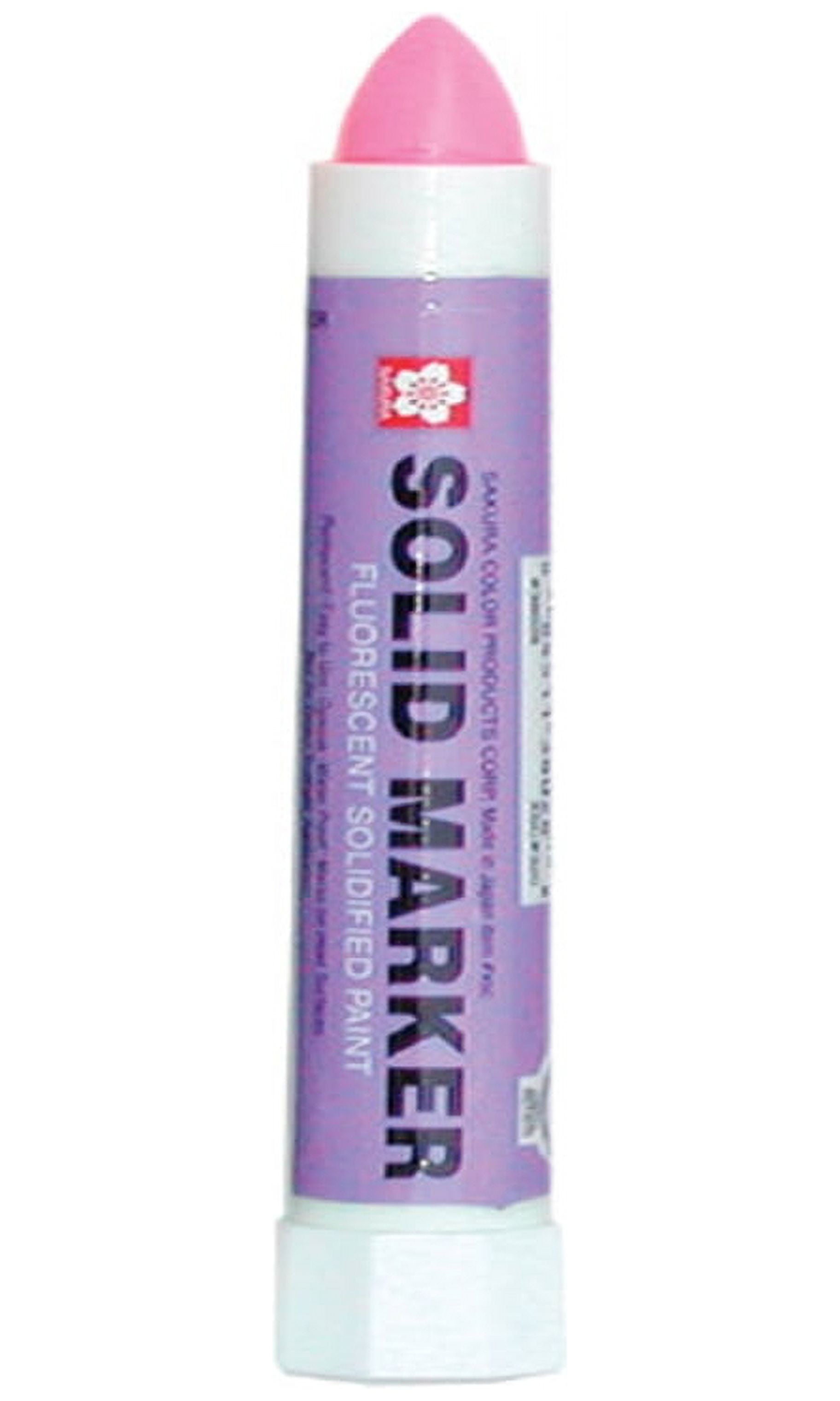 Solid Paint Marker with 1/2" Tip (Fluorescent Pink)- Oil-Based Car ...