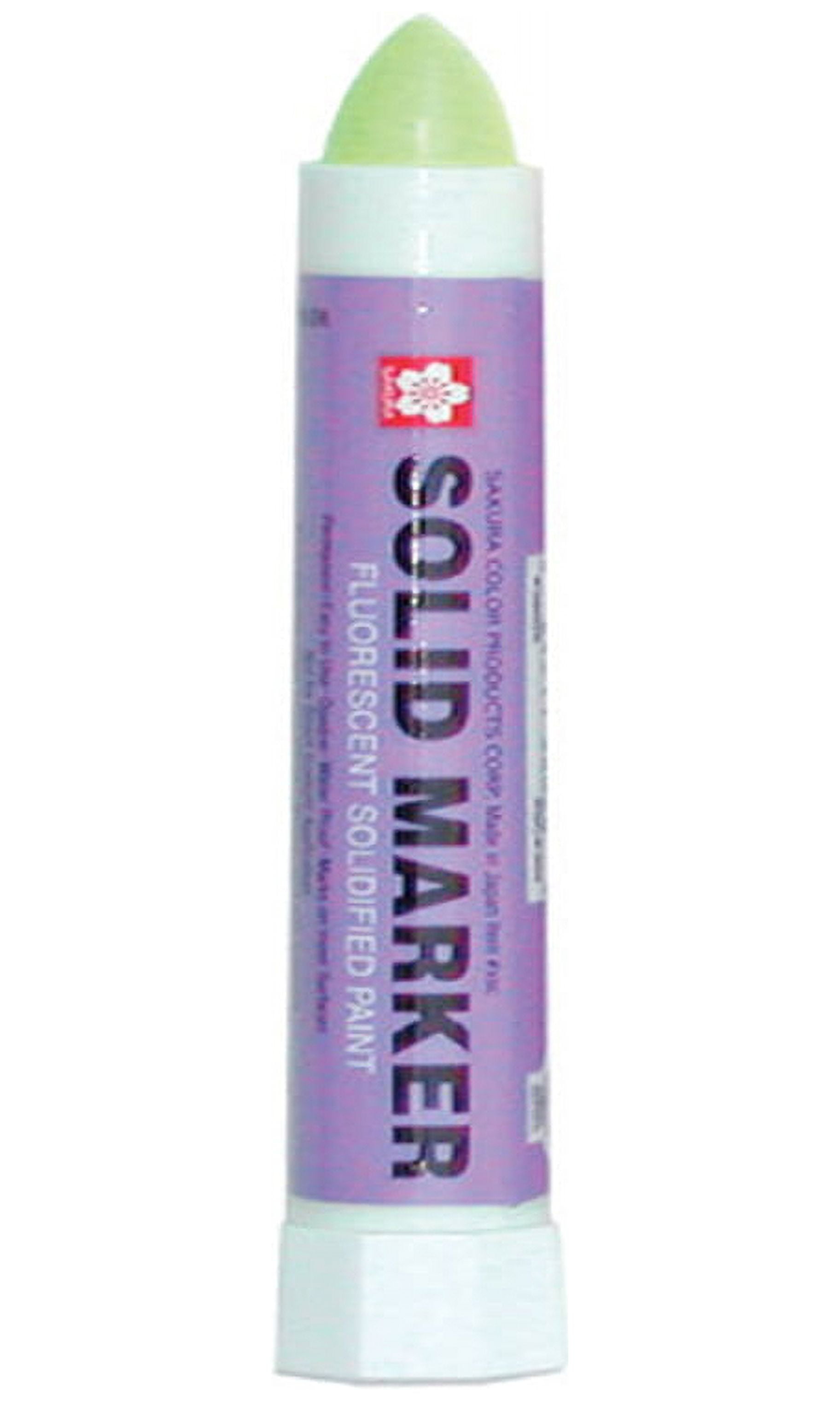 SSWBasics Solid Paint Marker with 1/2" Tip (Green)- Car Markers for ...