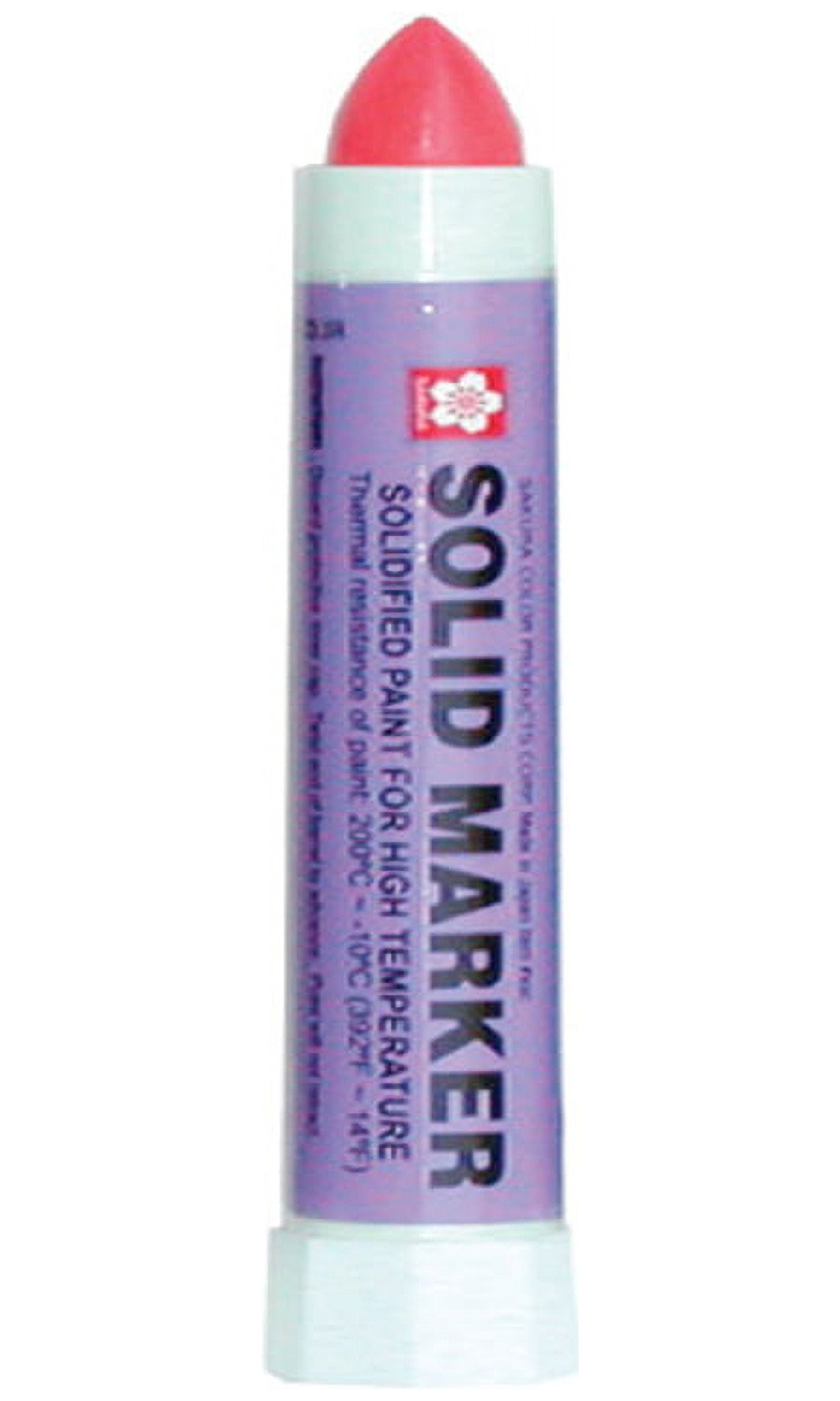 SSWBasics Solid Paint Marker with 1/2" Tip (Red)- Car Markers for ...