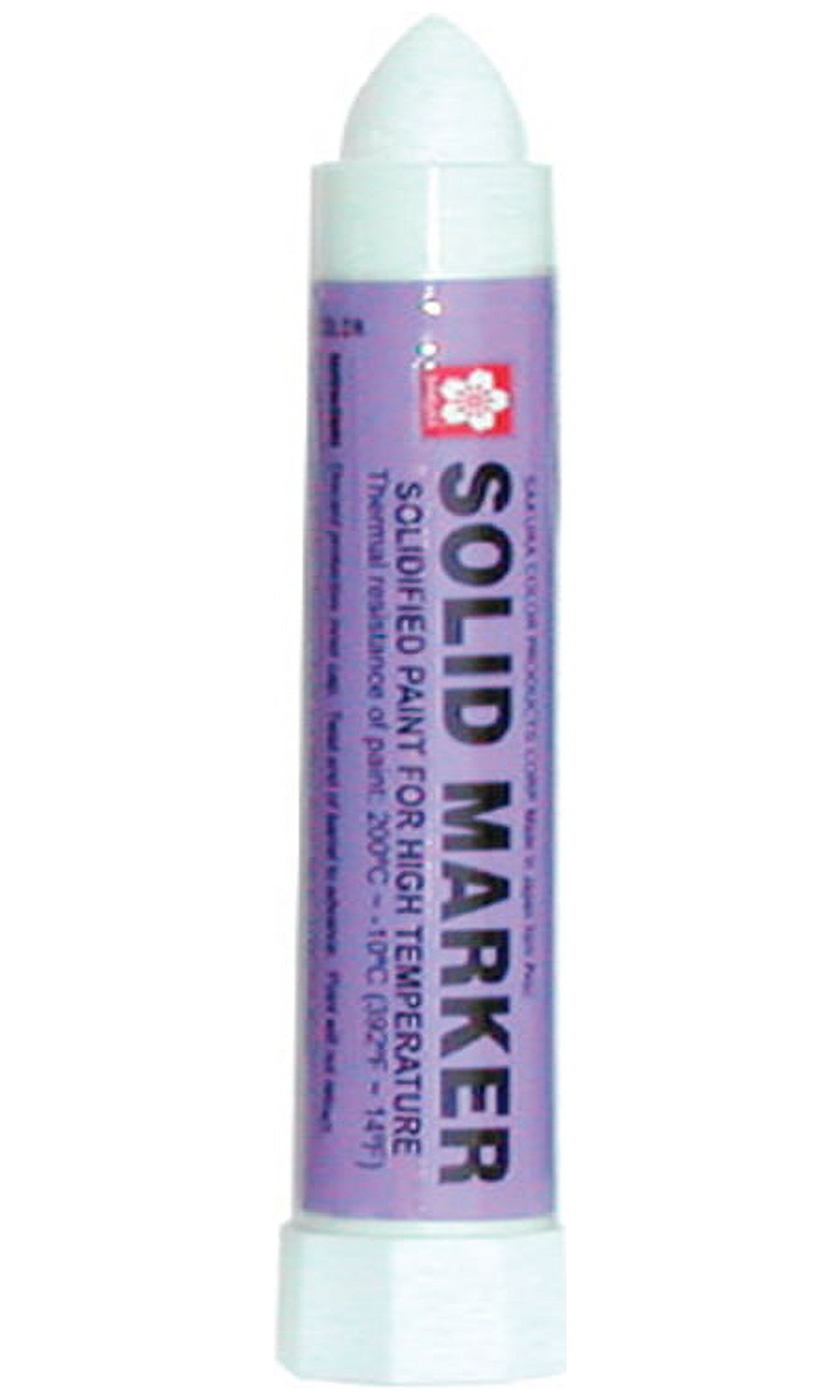 Solid Paint Marker with 1/2" Tip (White) - Walmart.com