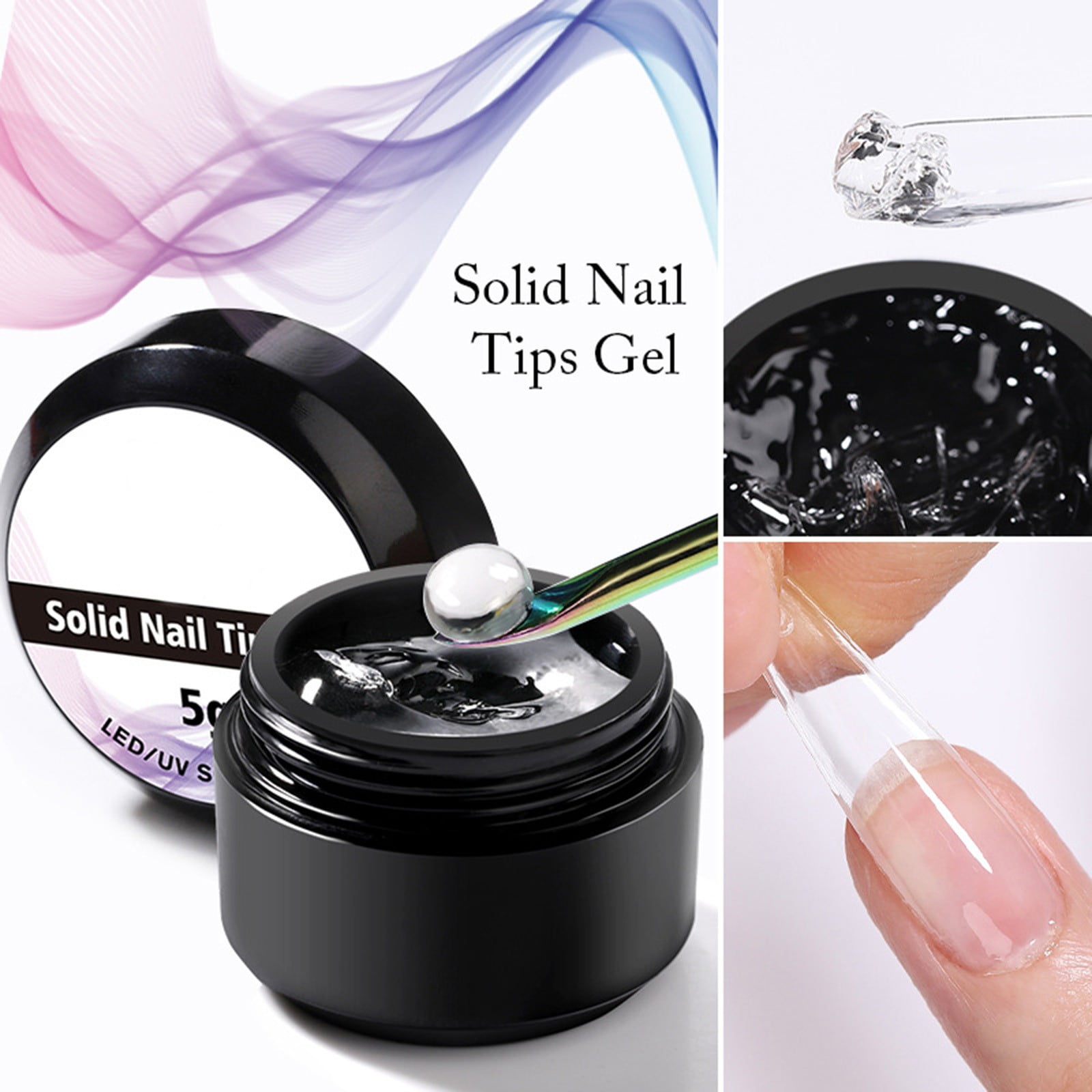 Solid Patch Glue Nail Patch Japanese Solid Canned Gel Nail Salon Nail ...