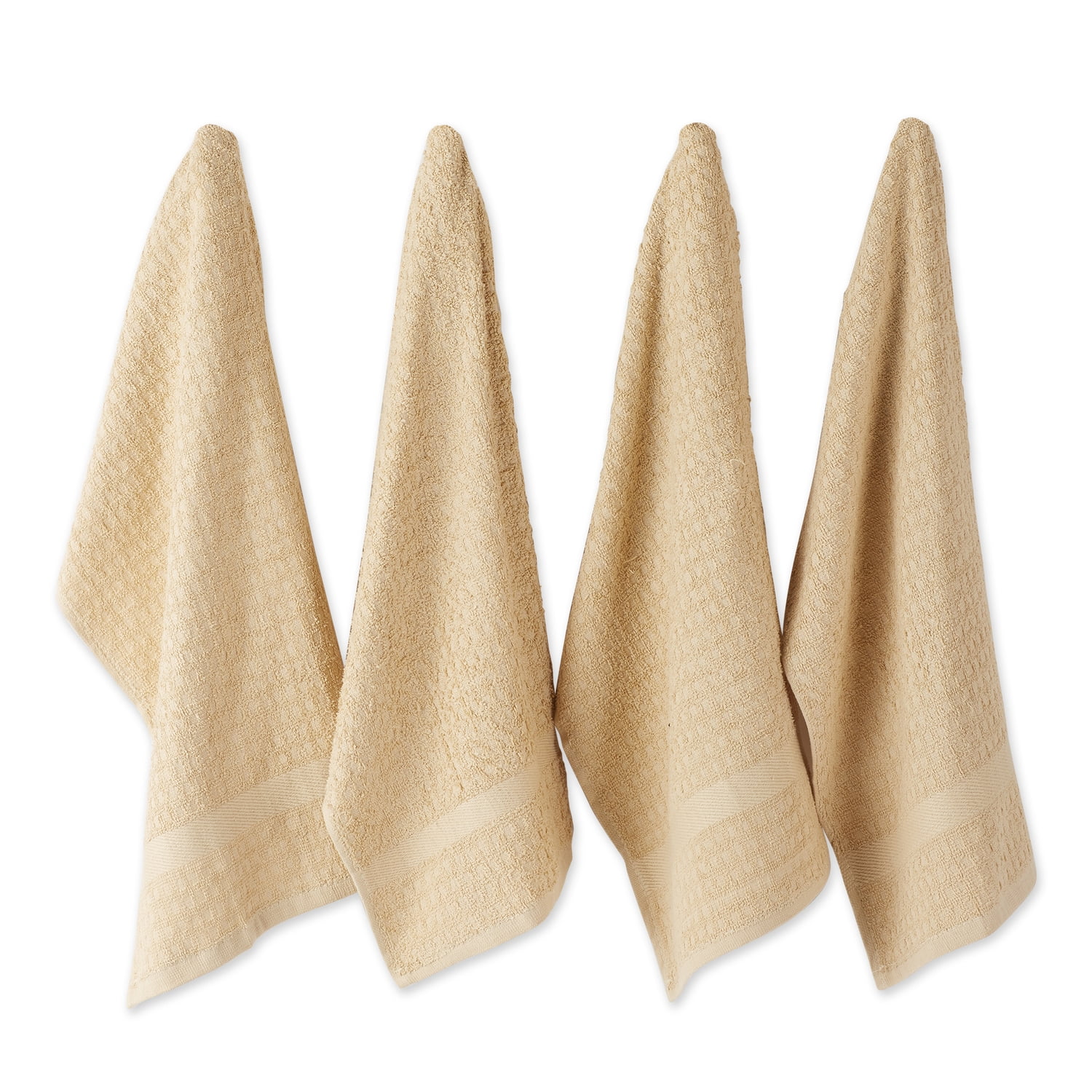 Solid Pebble Waffle Terry Dishtowel (Set of 4) - Walmart.com