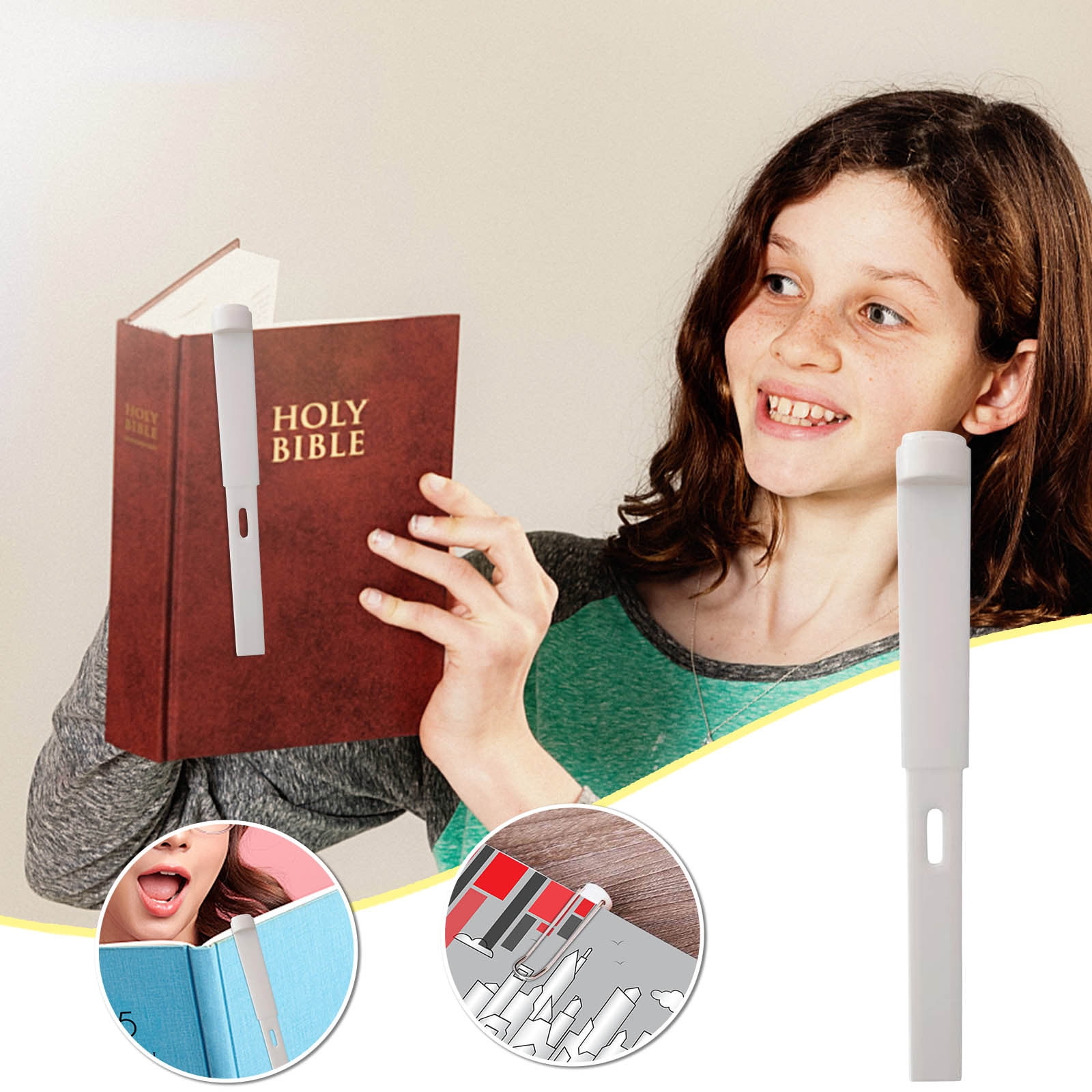 Solid Pen Modeling notebookmark, Learner Reading Progress Tracker, Durable Plastic Construction ...