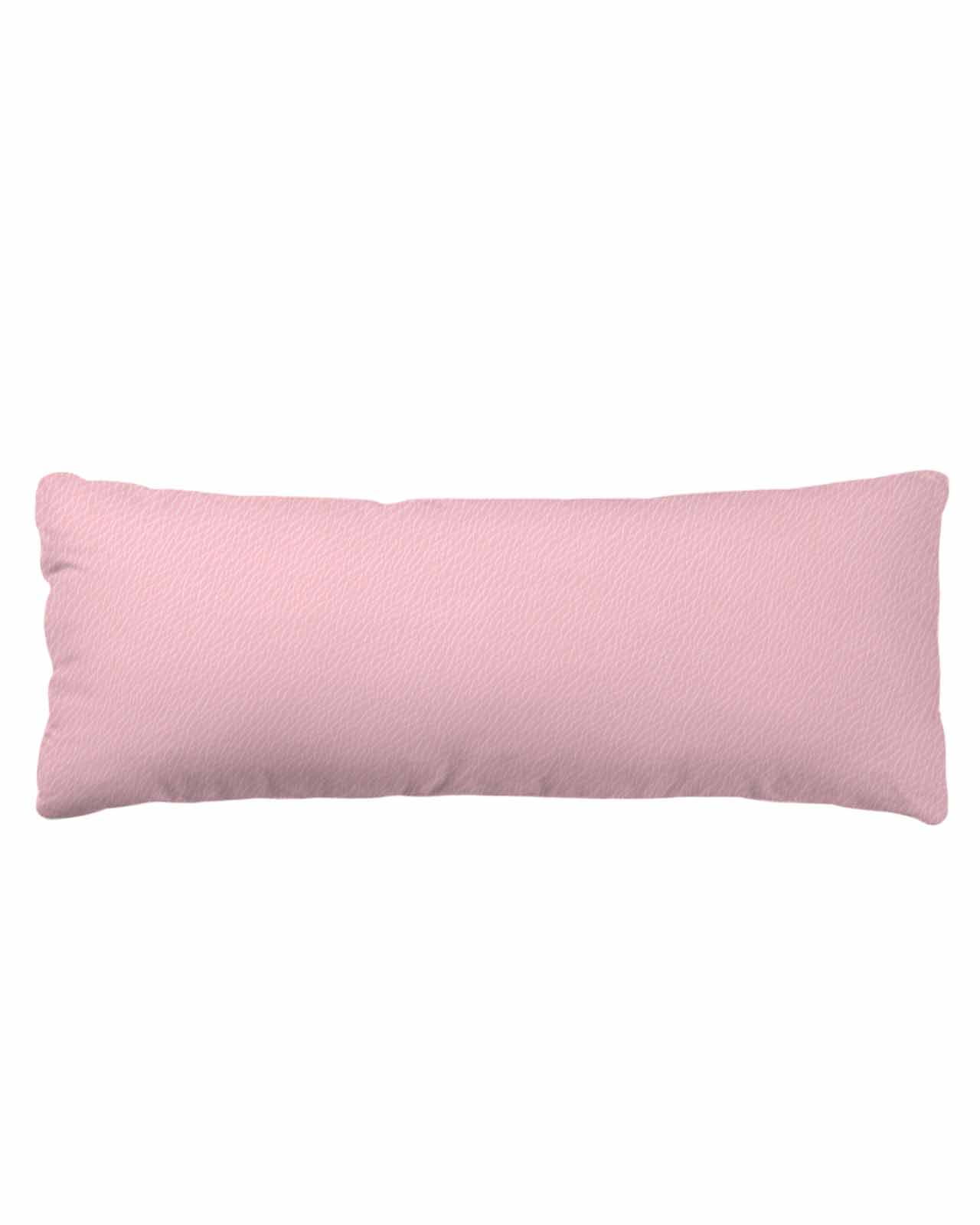 Solid Pink Body Pillow Cover 20 x 60 Inch Decorative Pillow Cover ...