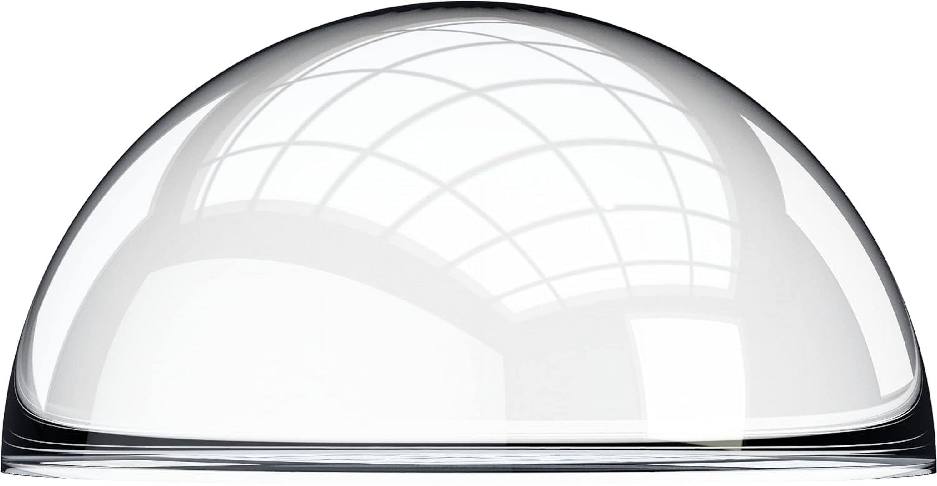 Solid /Plexiglass Half Sphere (Cabochon) - Transparent/Clear - 1-1/8 ...