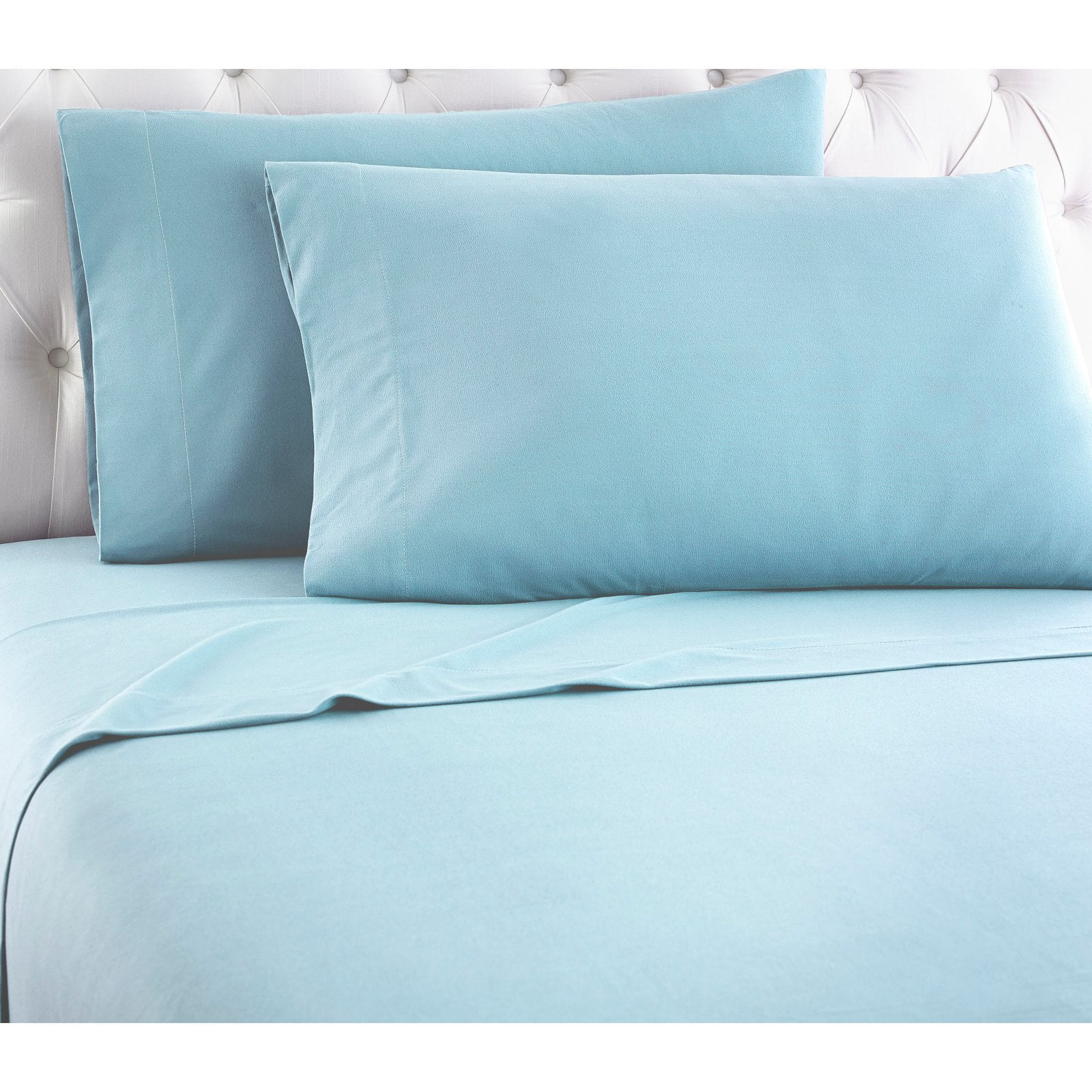 Solid Polyester Sheet Set by Micro flannel - Walmart.com