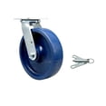 Solid Polyurethane Swivel Top Plate Heavy Duty Caster with 8 Inch Wheel ...