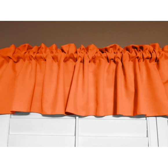 Burnt Orange Valances
